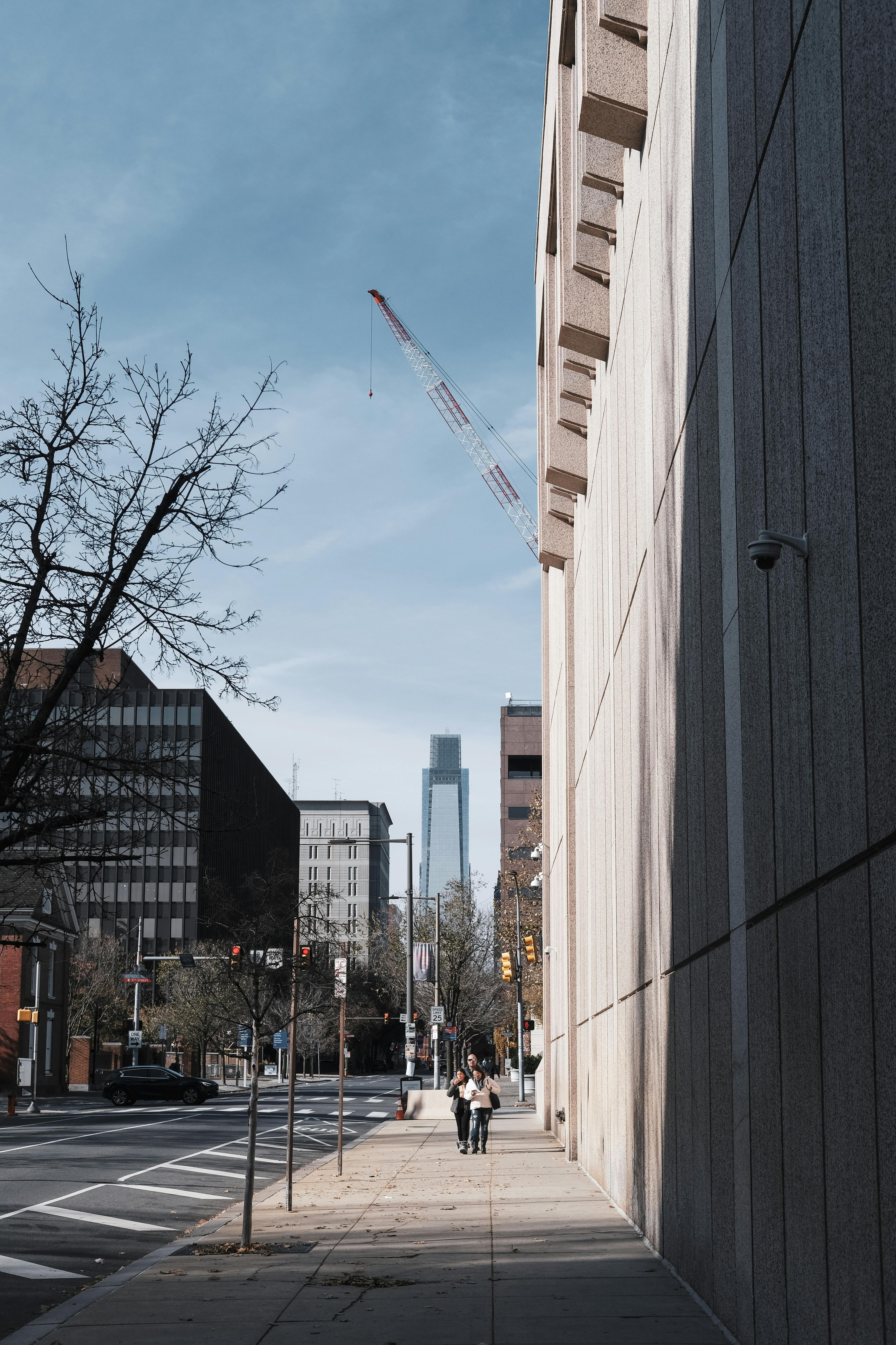 Anonymous people walking on street of megapolis at sundown · Free Stock ...