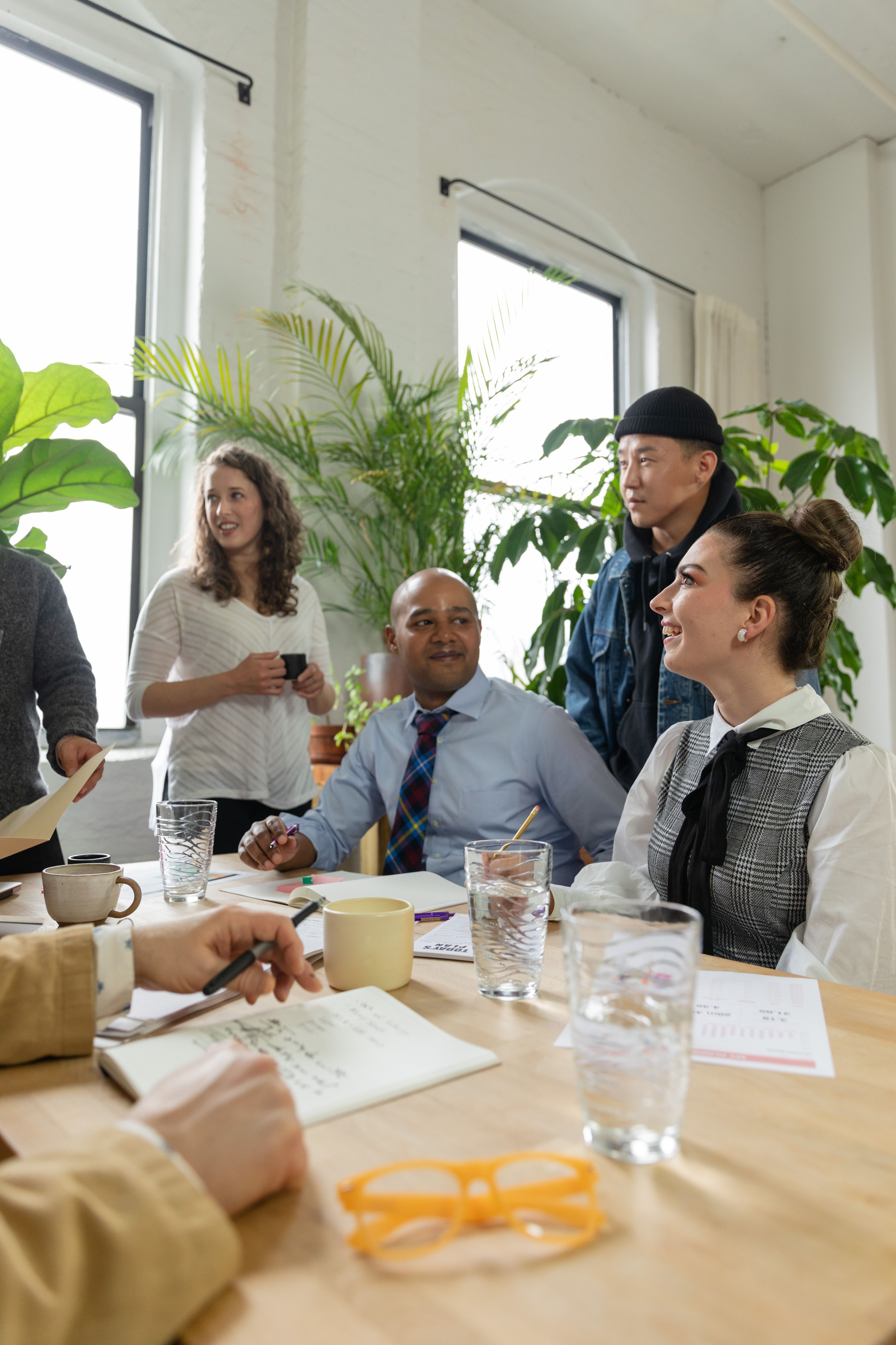 Colleagues Planning Together · Free Stock Photo