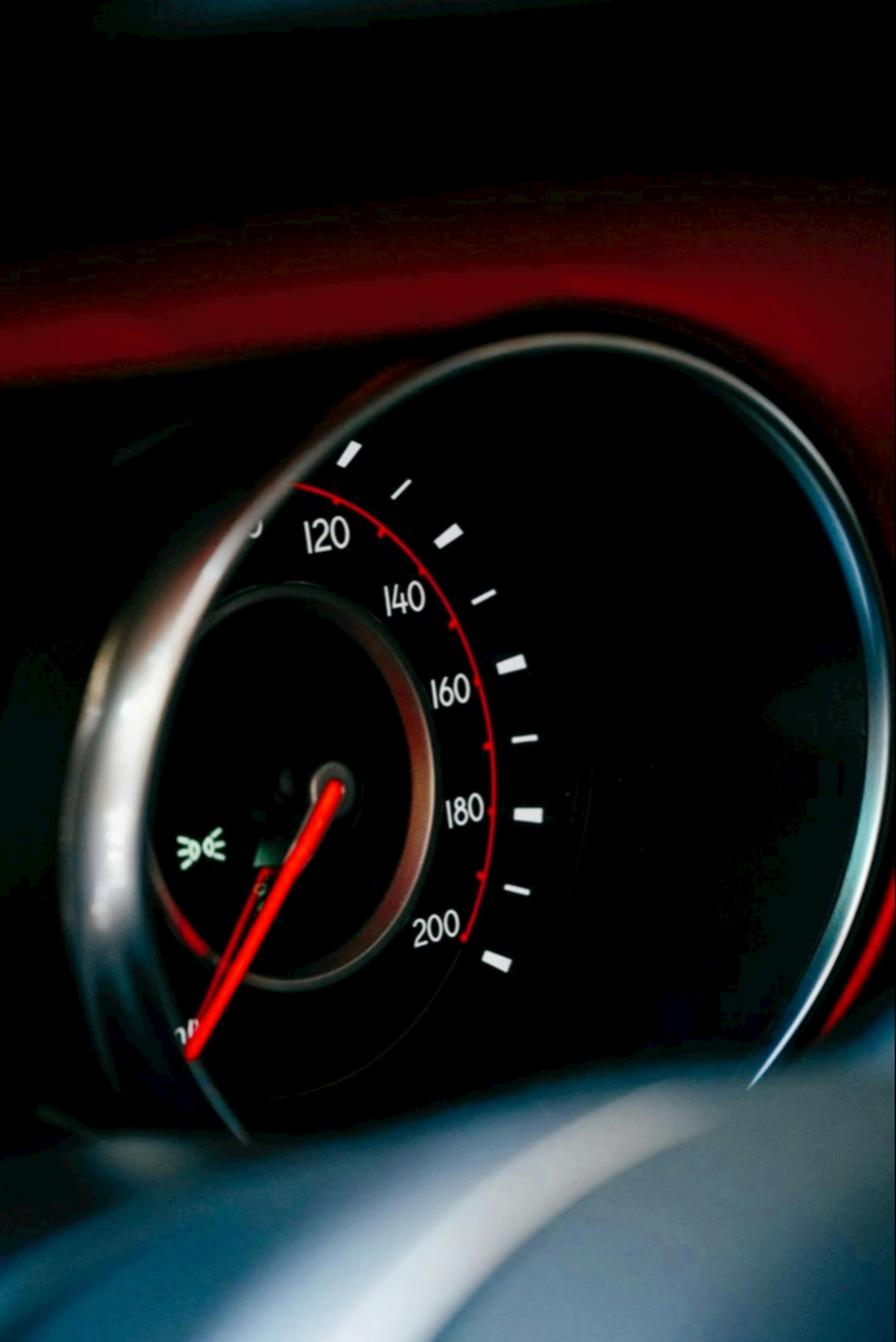 Close-up Shot of Speedometer · Free Stock Photo