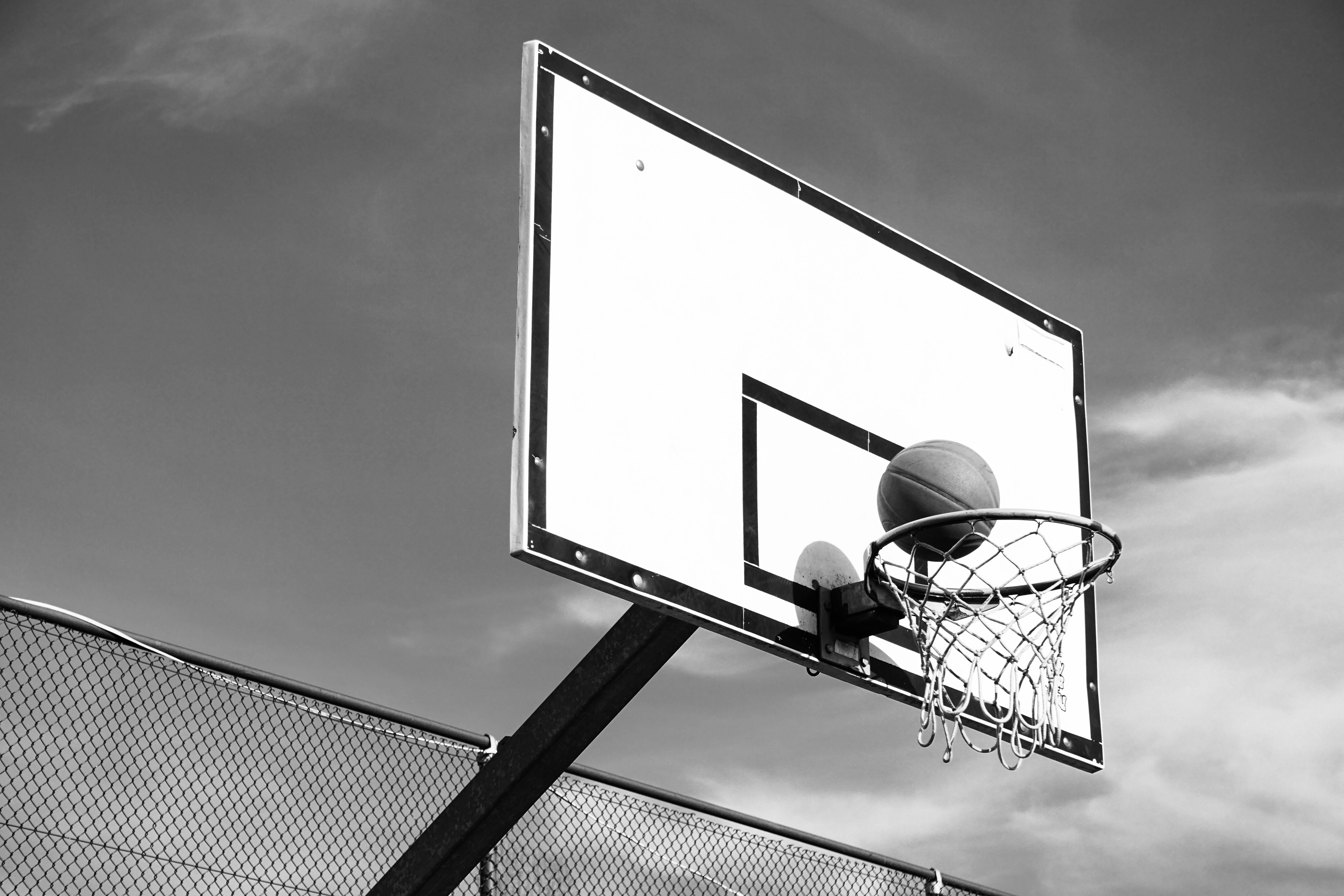 Basketball Hoop in Basketball Court · Free Stock Photo