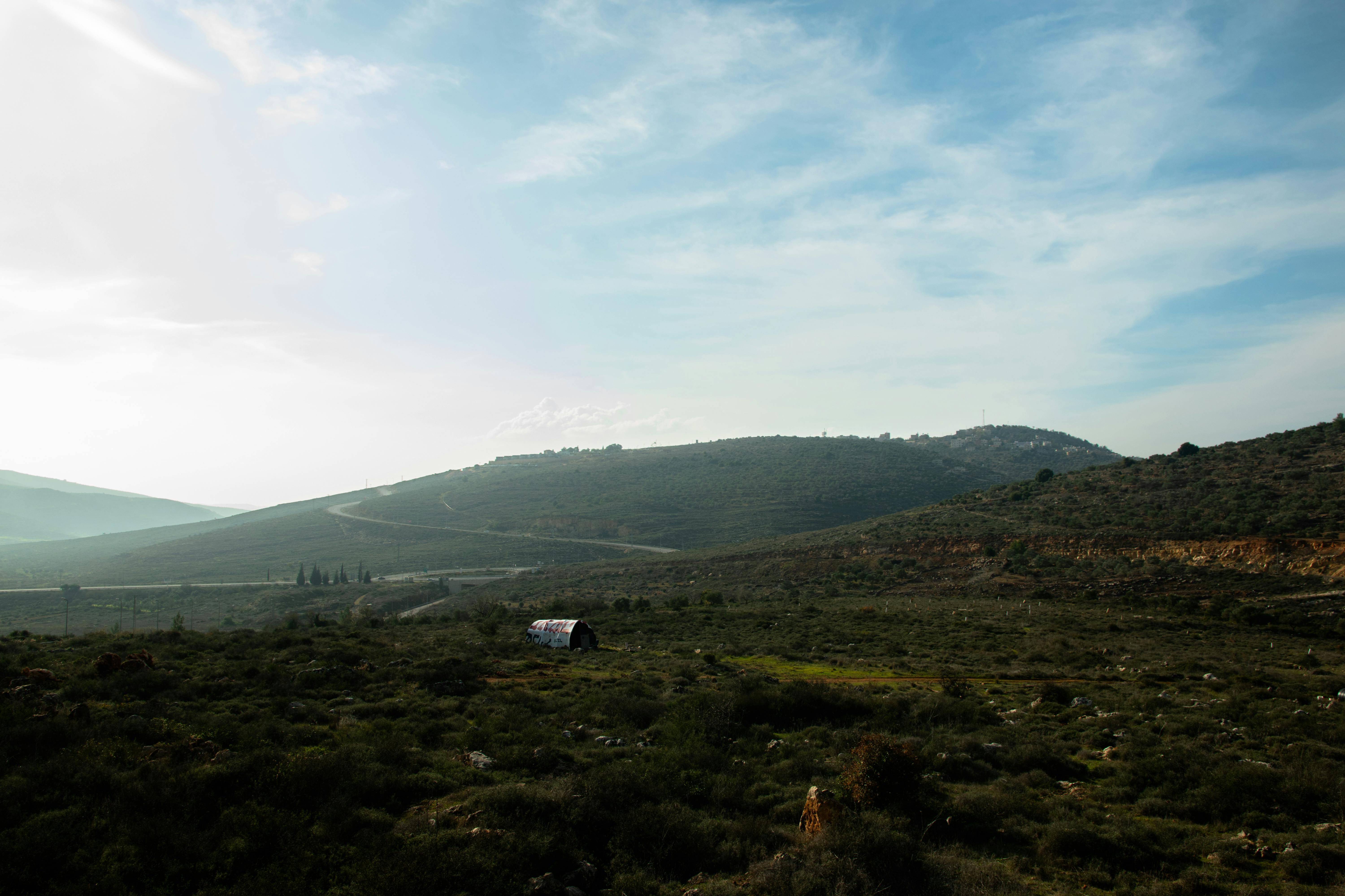 An Aerial Shot of a Field in Israel · Free Stock Photo