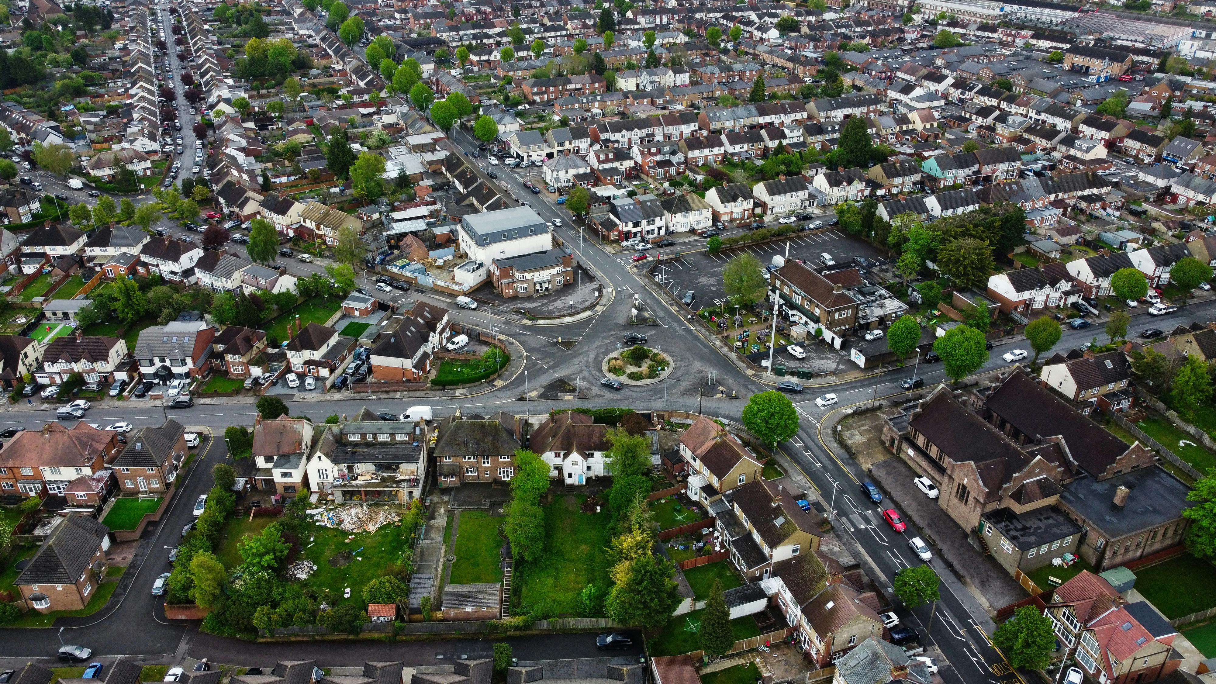 Bird's Eye View of Rooftops · Free Stock Photo