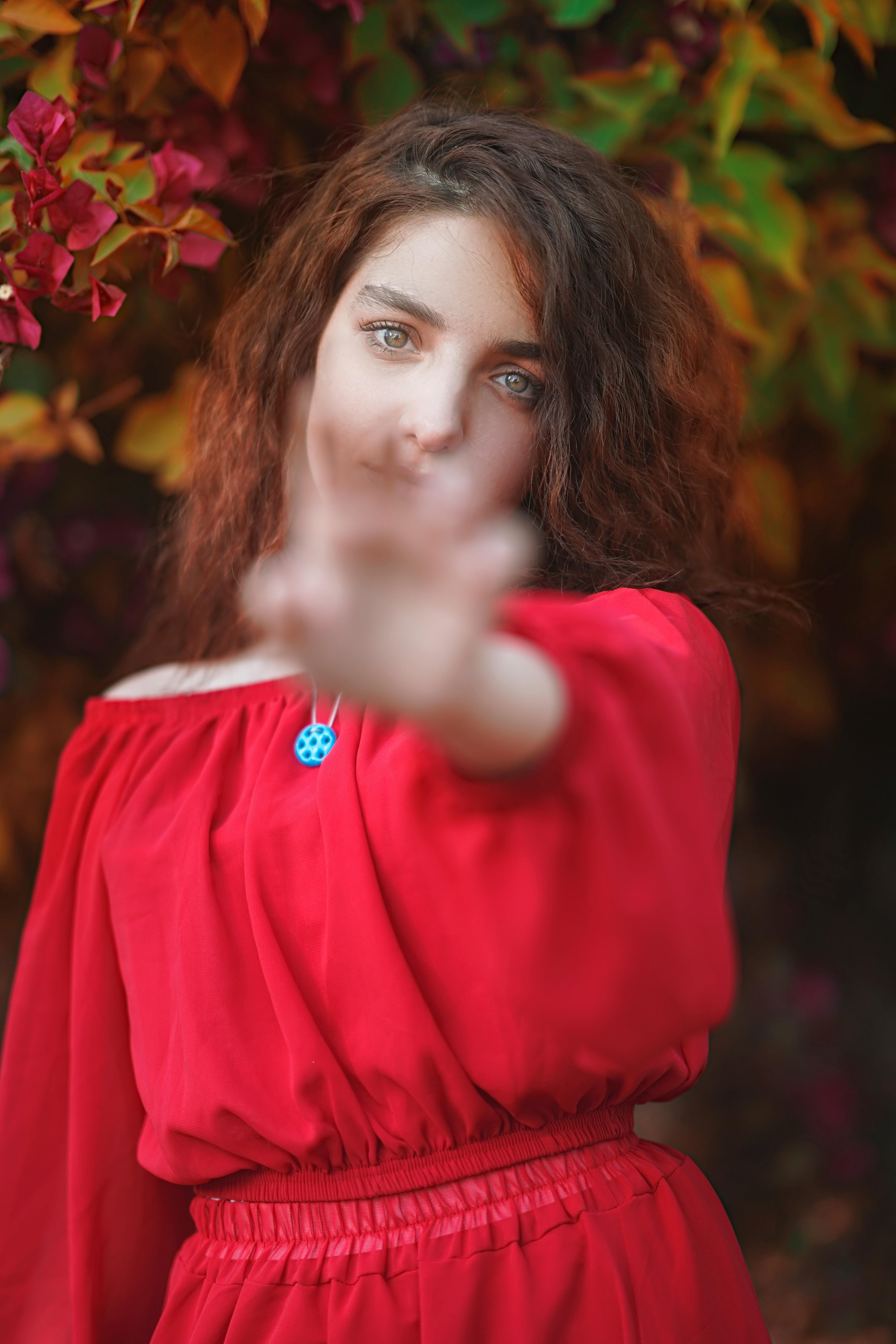 Teenage Girl Reaching Out · Free Stock Photo