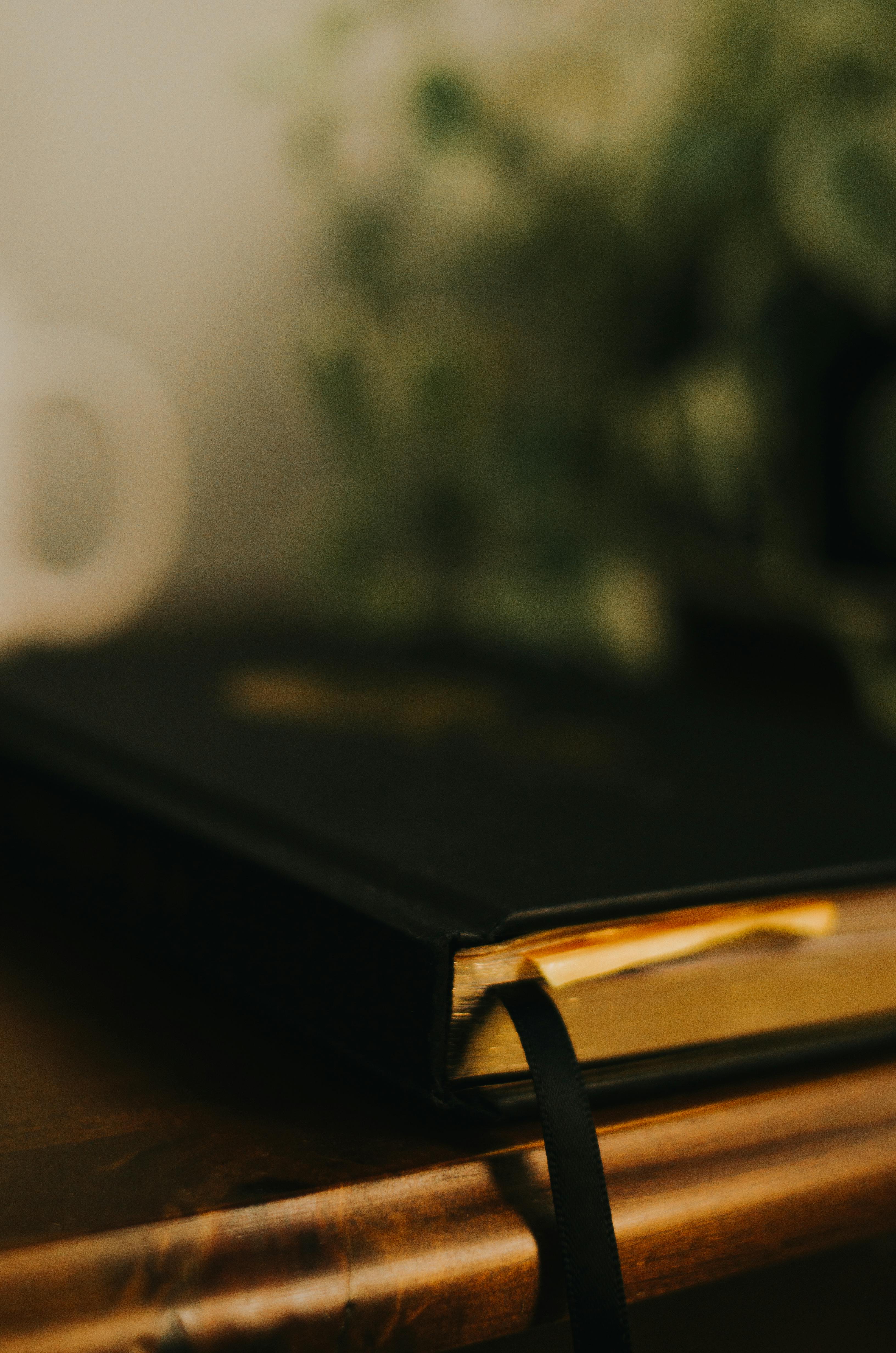 Close-up Shot of a Book · Free Stock Photo