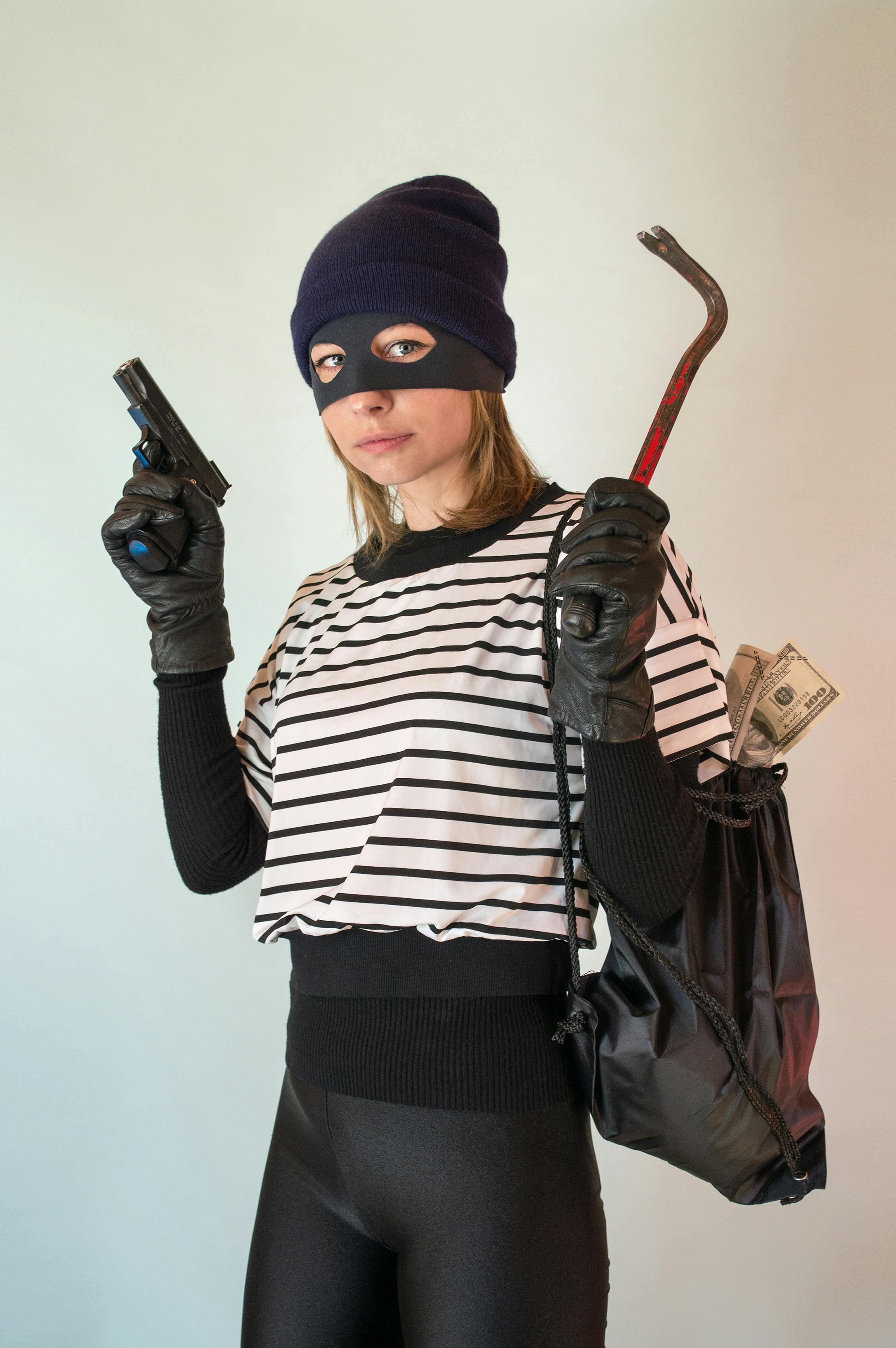 A Woman doing Robbery · Free Stock Photo