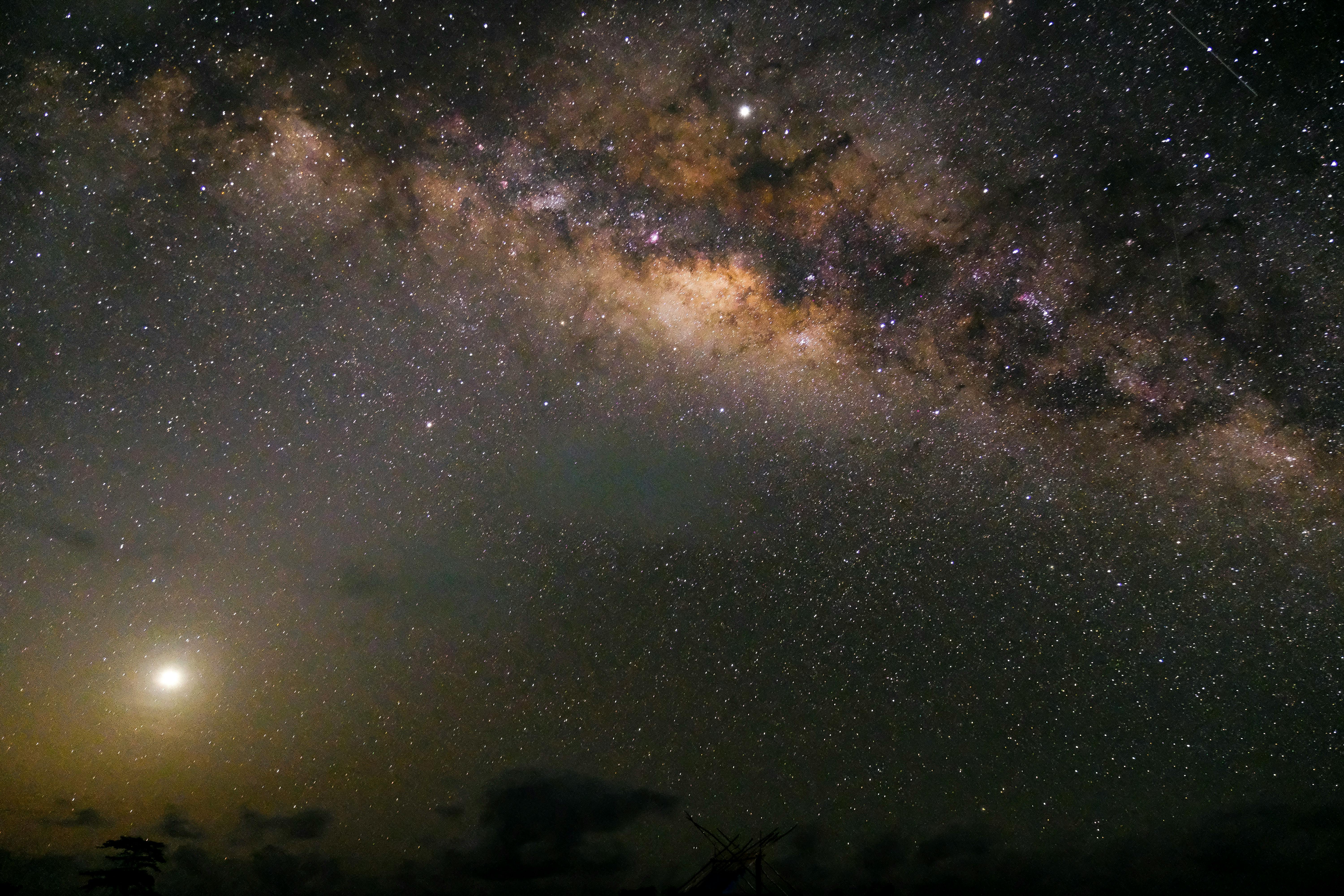 The Milky Way Galaxy in the Night Sky · Free Stock Photo