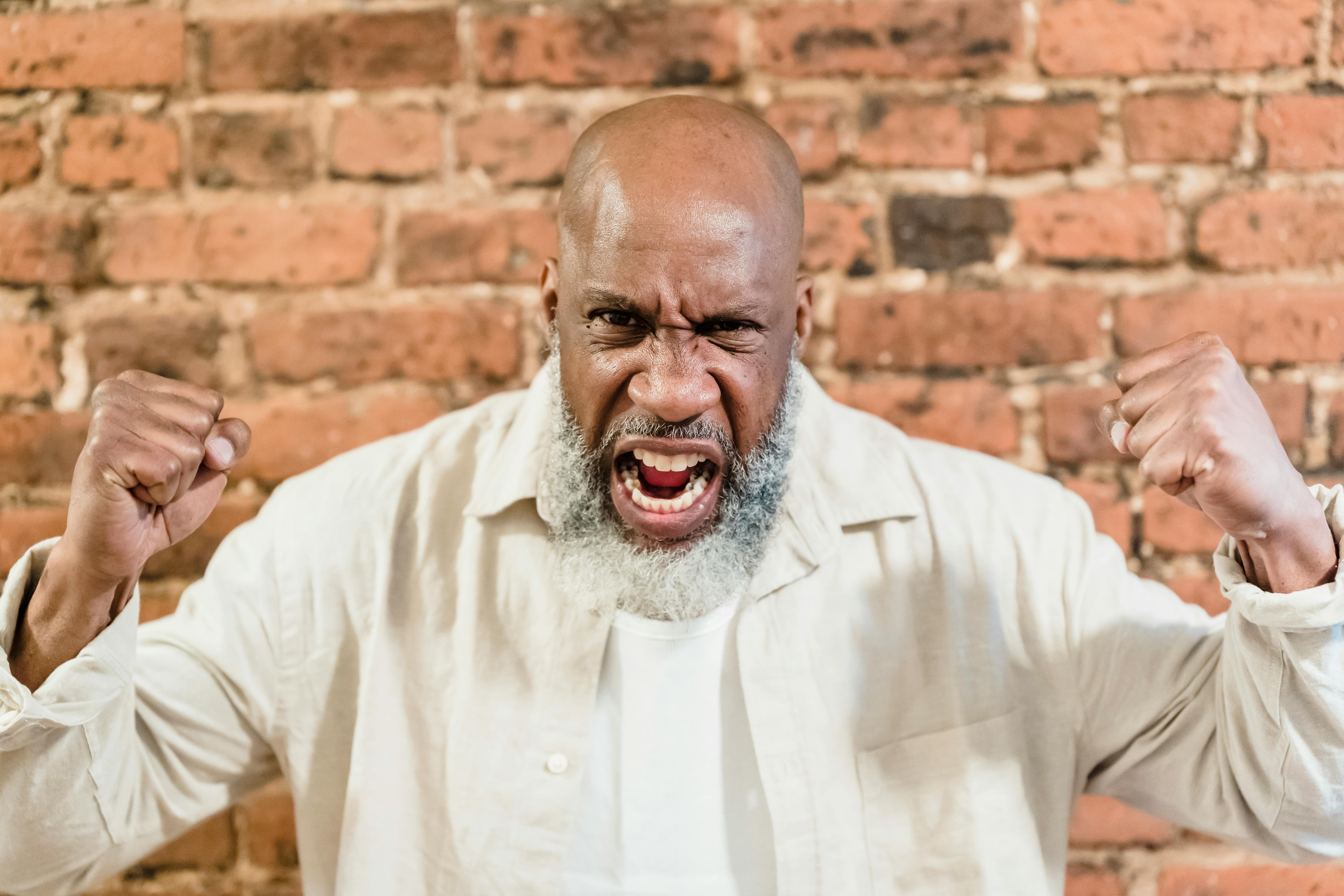 Screaming Man · Free Stock Photo