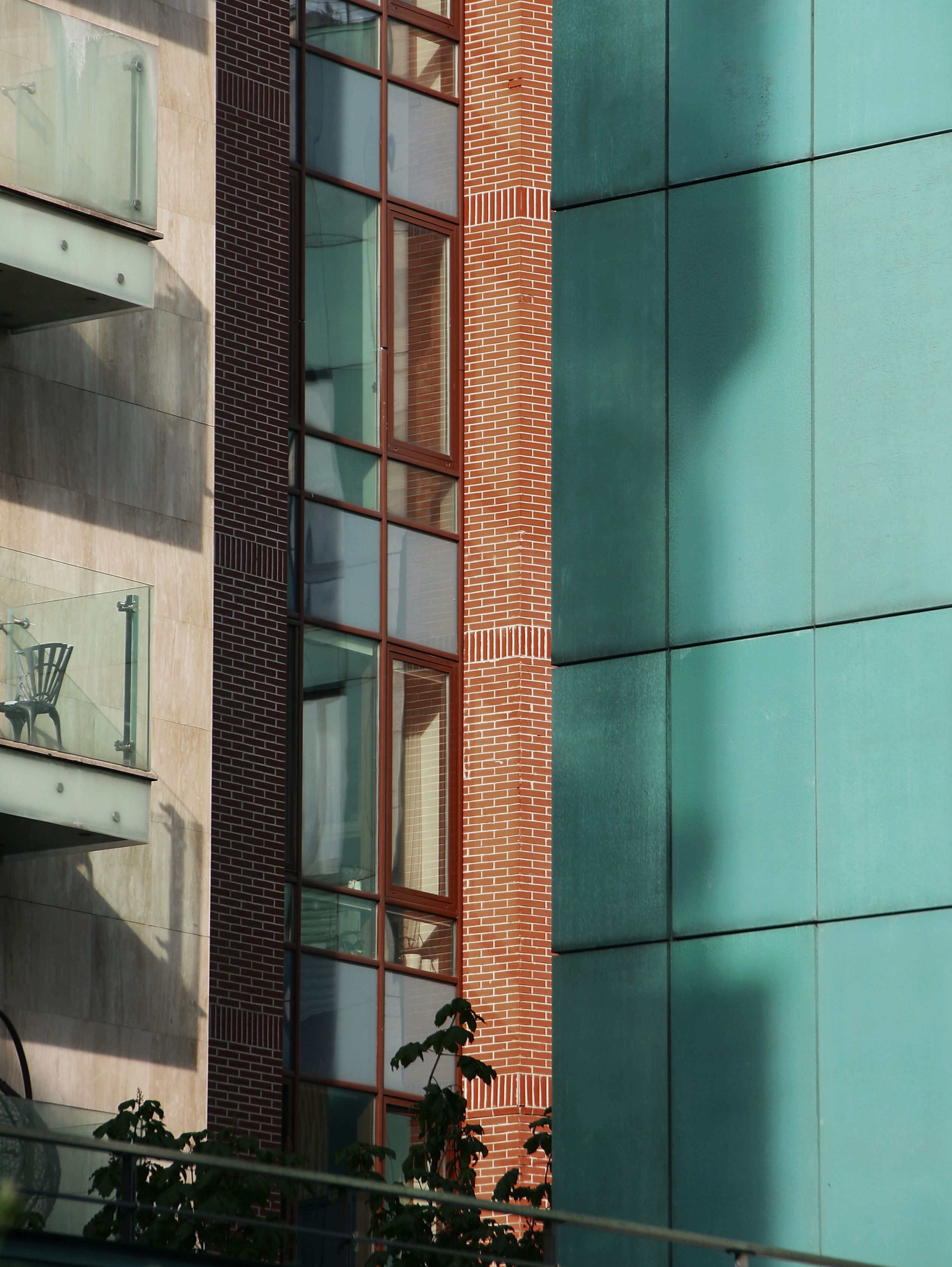Windows of Apartment Buildings in Dowtown · Free Stock Photo