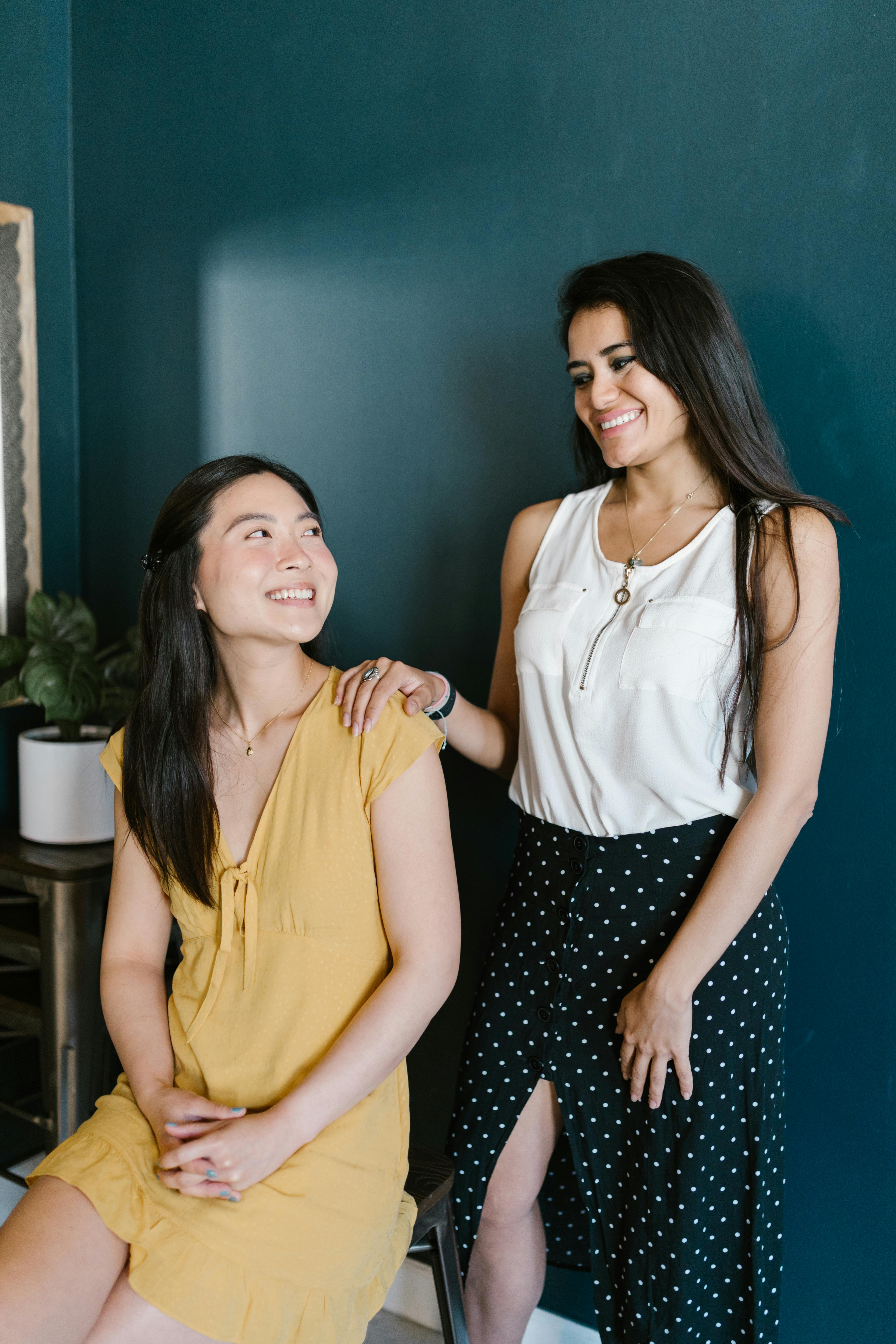 Women Looking at Each Other · Free Stock Photo
