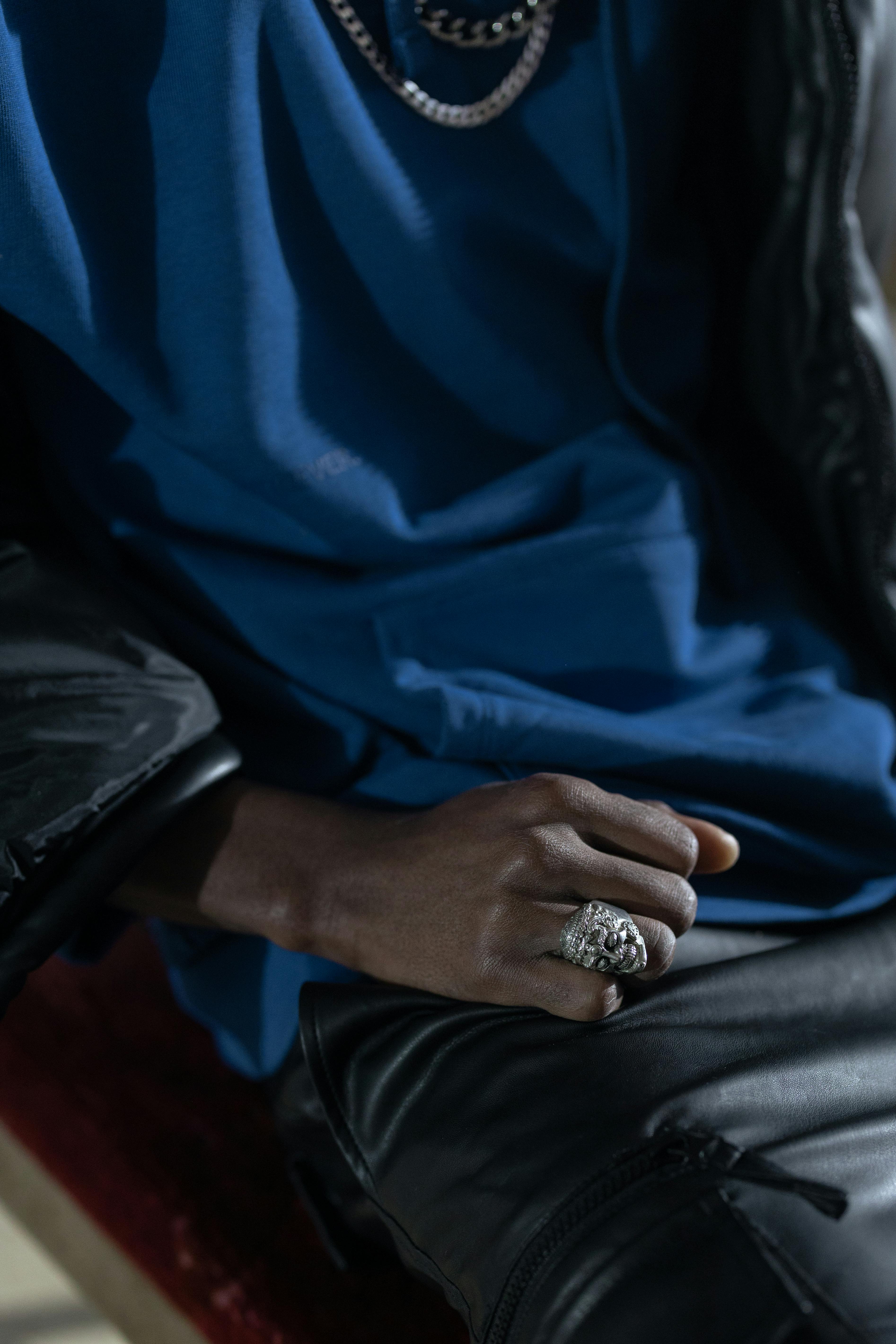 Elegant Man Wearing Signet Ring · Free Stock Photo