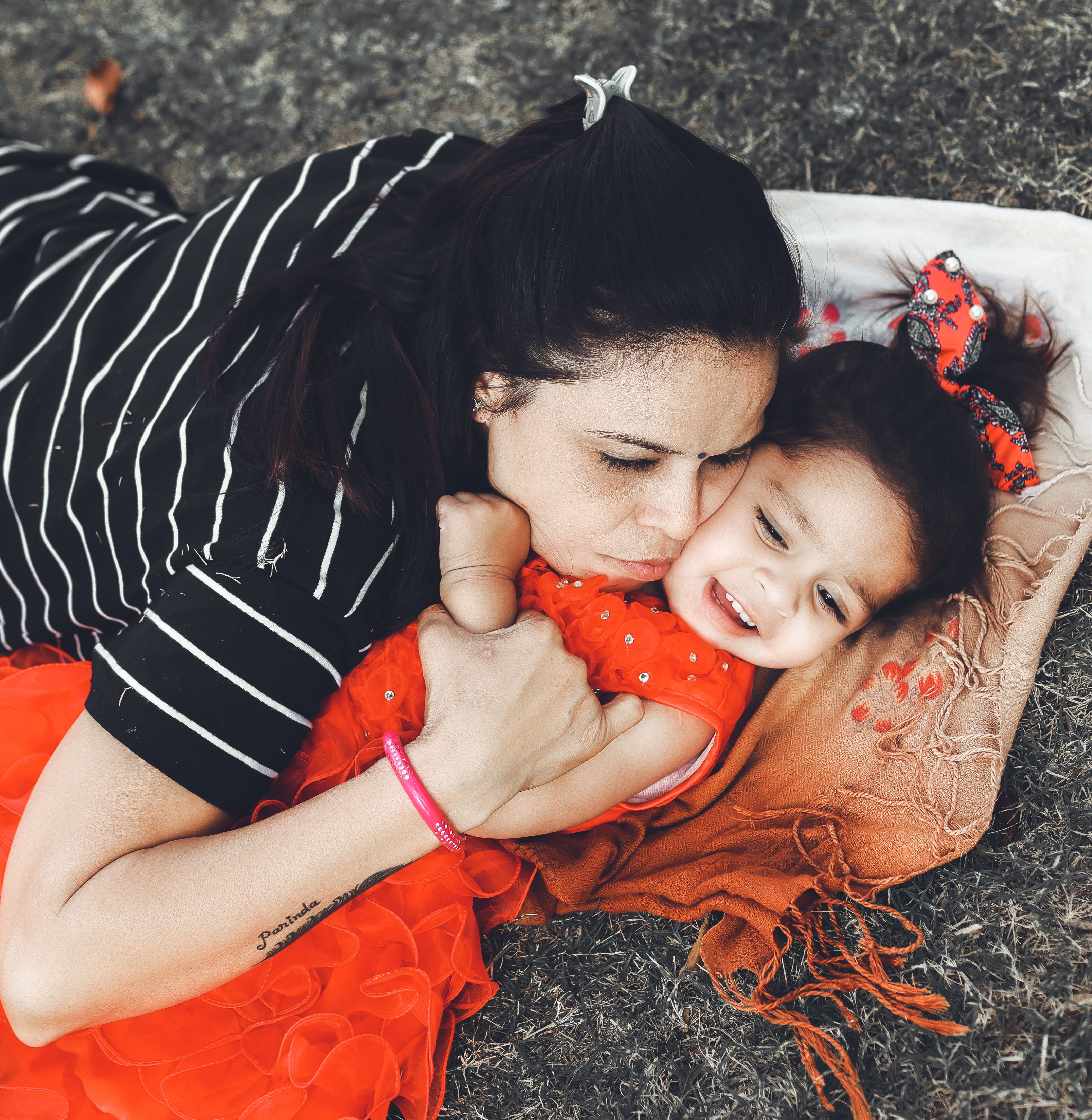 A Mother Looking at Her Child · Free Stock Photo