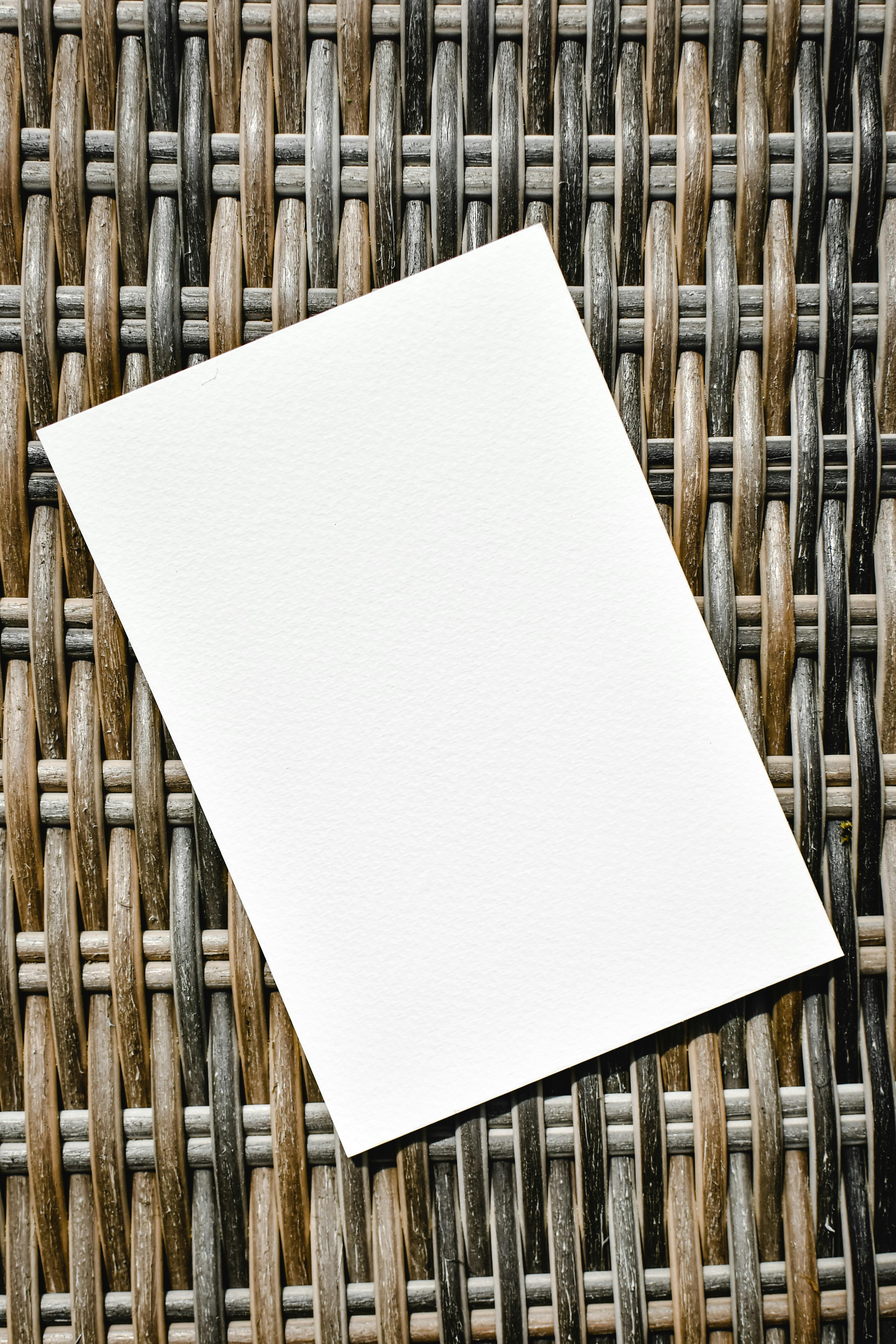 High Angle Shot of White Printer Paper · Free Stock Photo