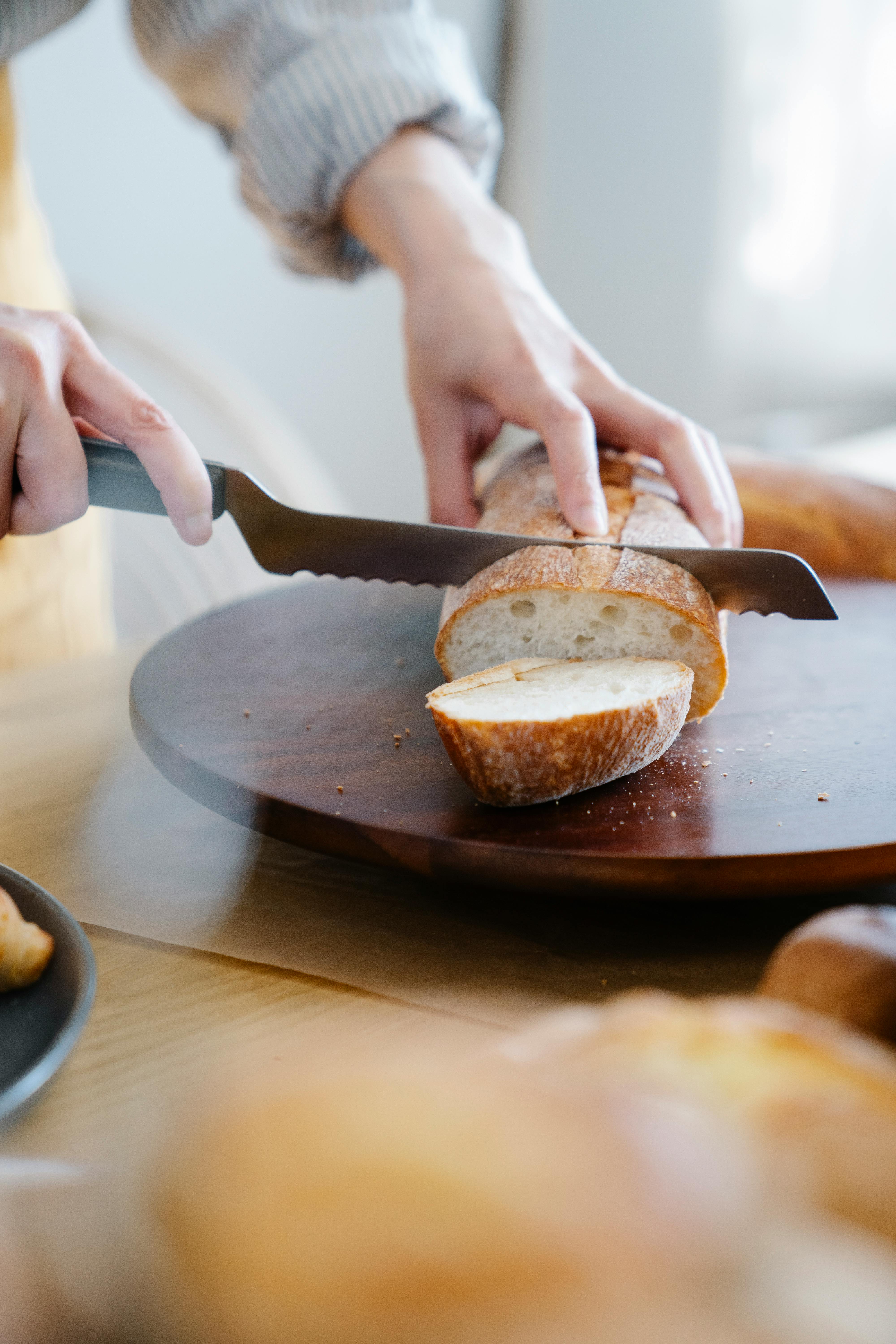 Cutting Crust Off Of The Bread Photos, Download The BEST Free Cutting ...