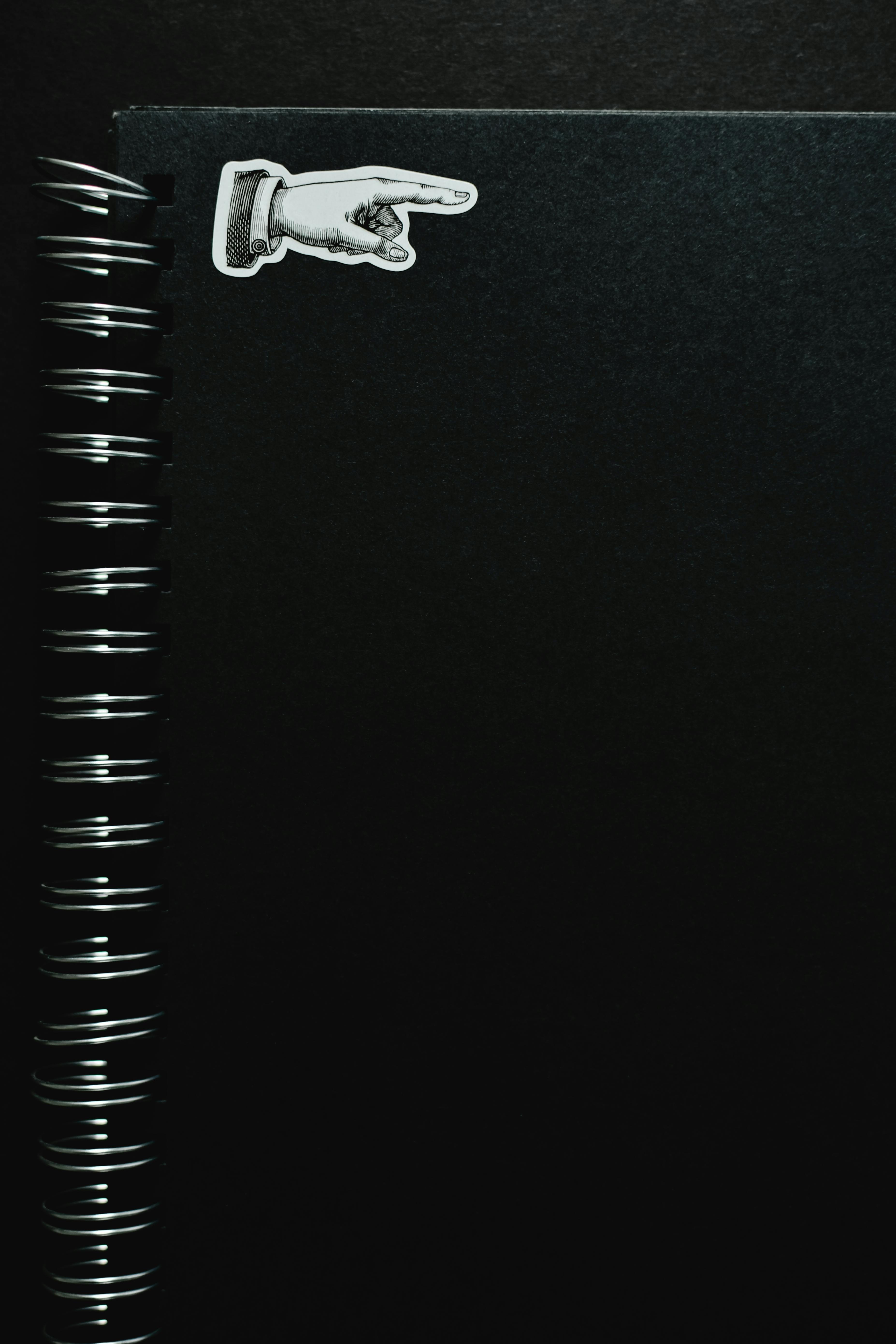 Close-up Photo of Black Notebook · Free Stock Photo