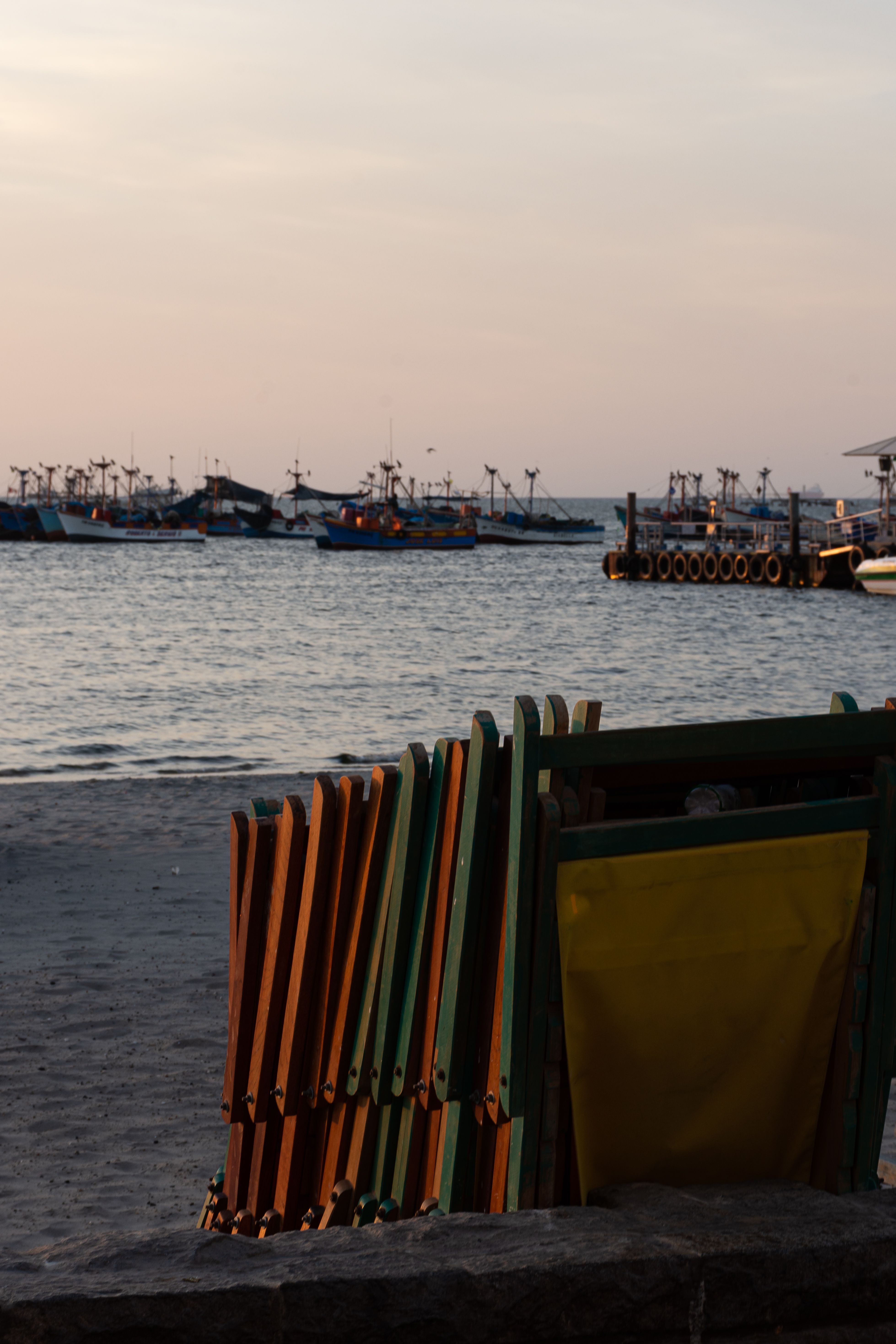 Sea Floaters Near Boats · Free Stock Photo