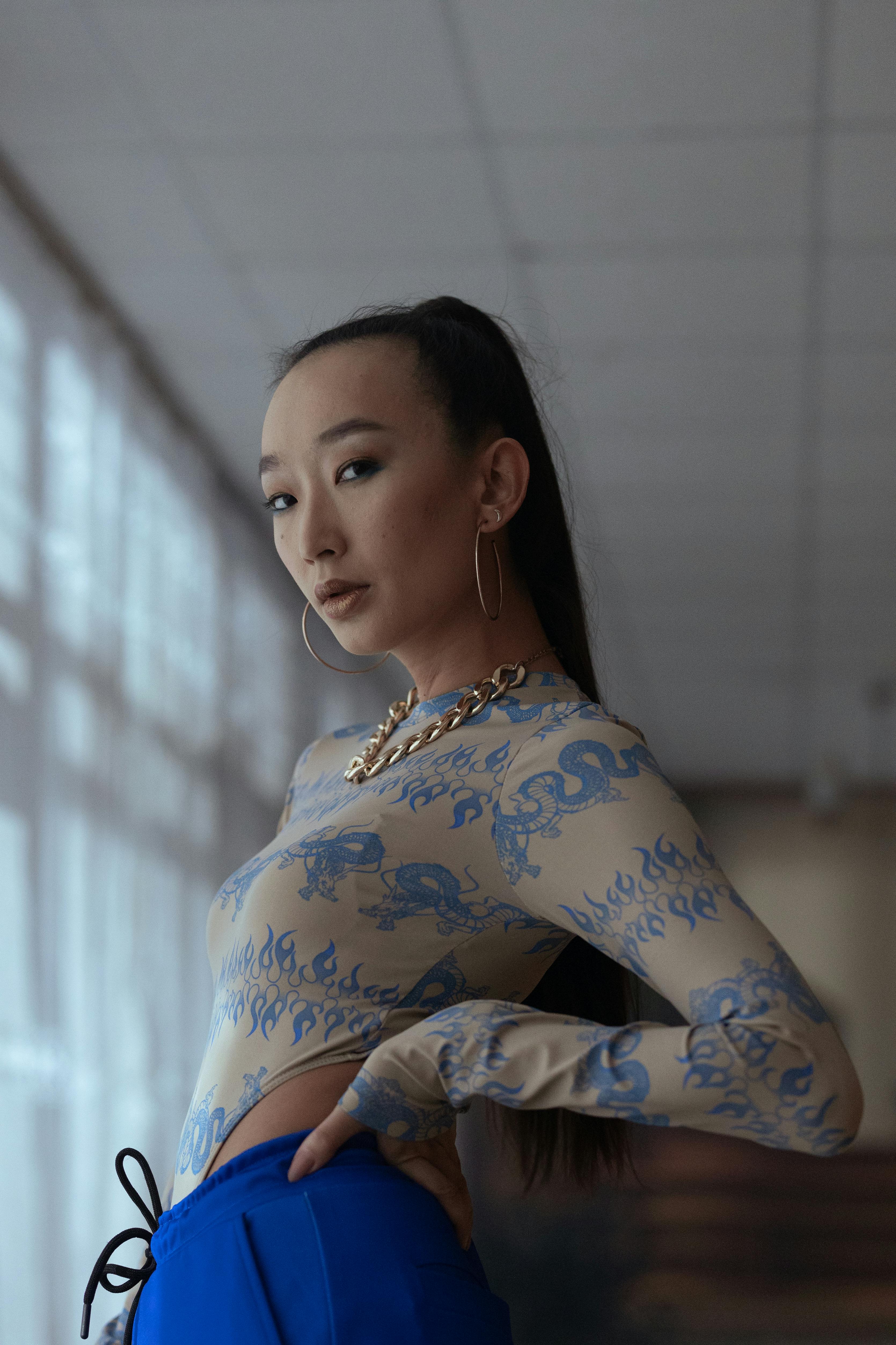 Hologram of a Woman in White Suit · Free Stock Photo