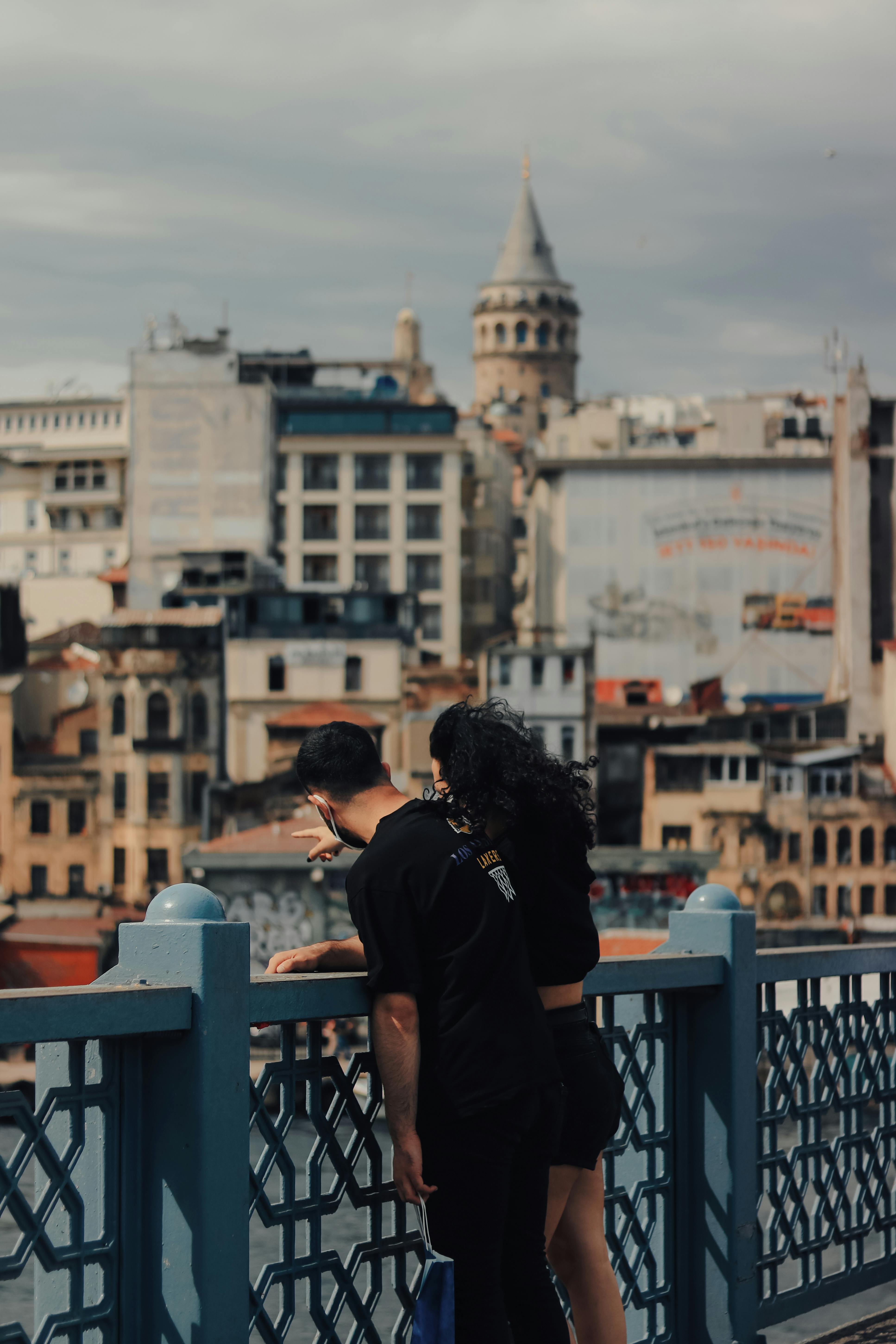 Bridge Overlooking City Photos, Download Free Bridge Overlooking City ...