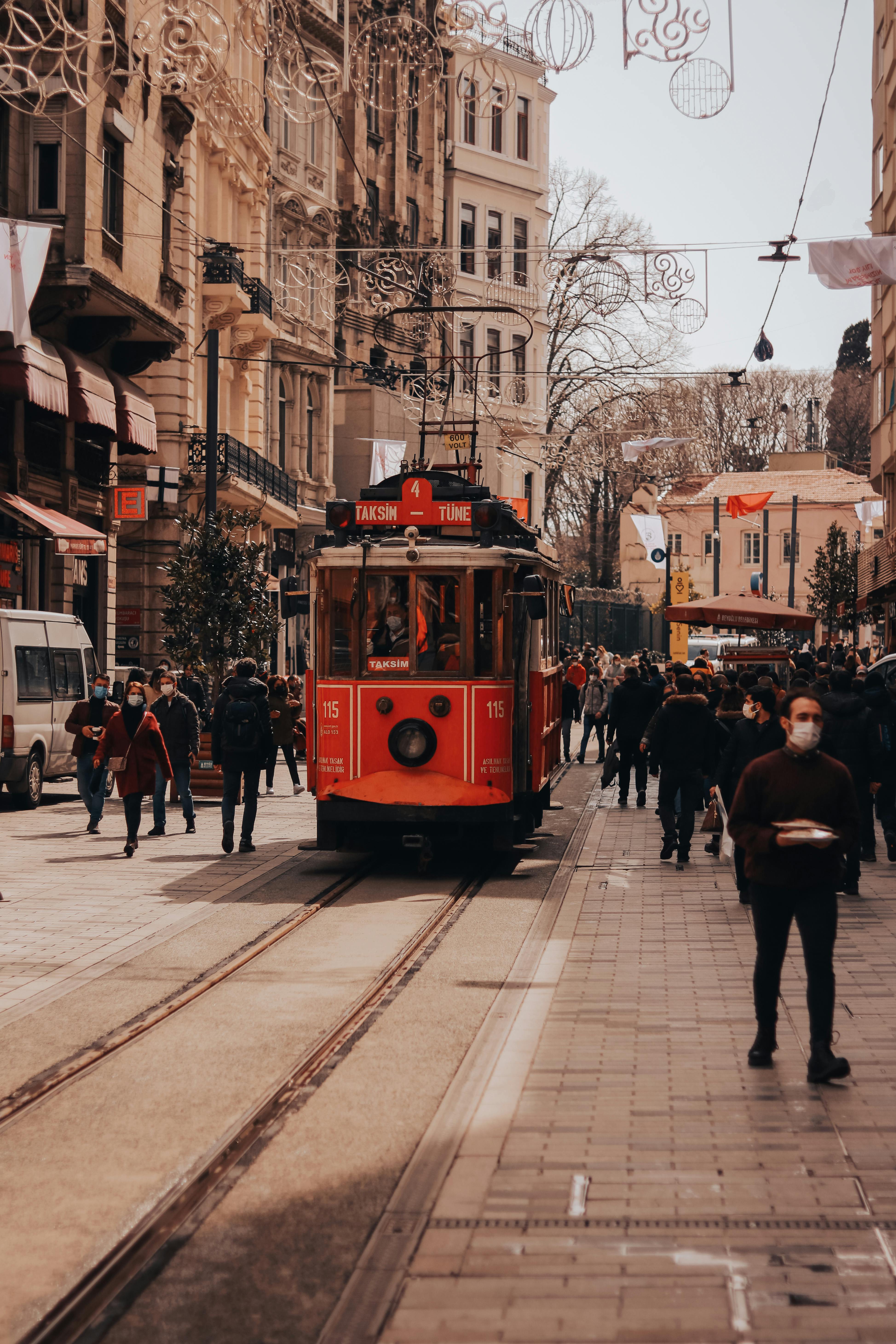 A Tram on a Tramway · Free Stock Photo