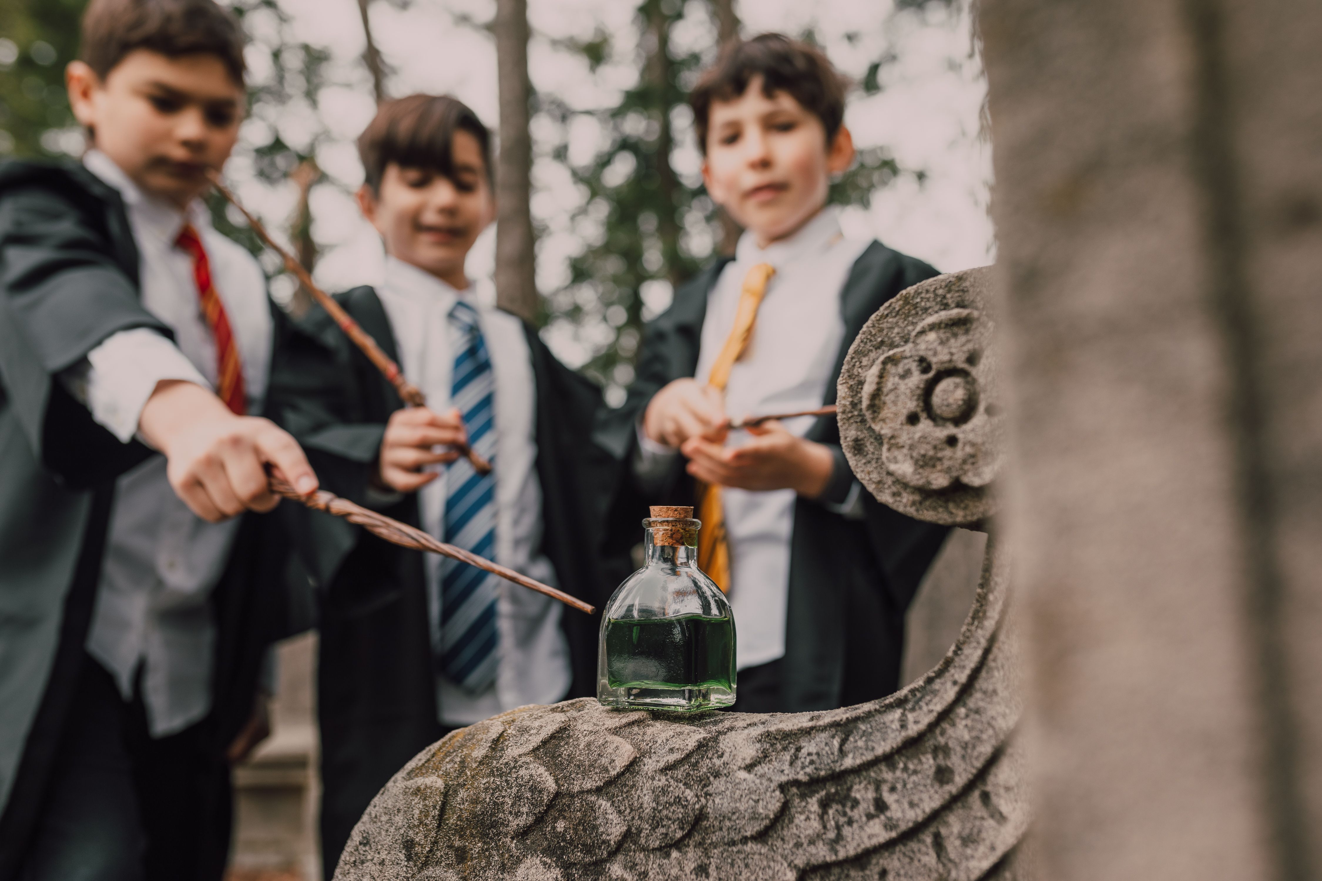 Two Girls in Wizard School · Free Stock Photo