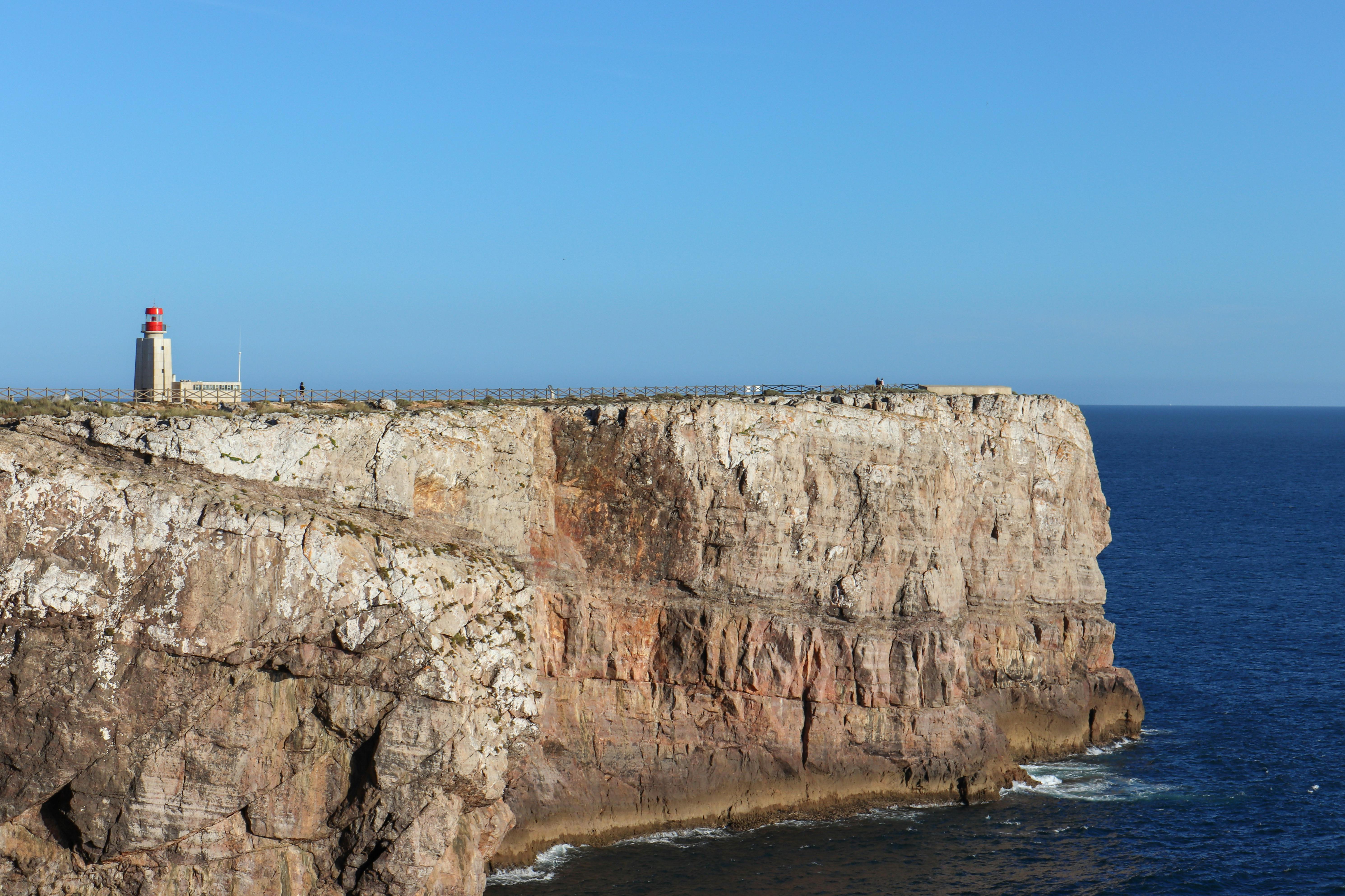 The Lighthouse of Ponta de Sagres in Sagres Point · Free Stock Photo