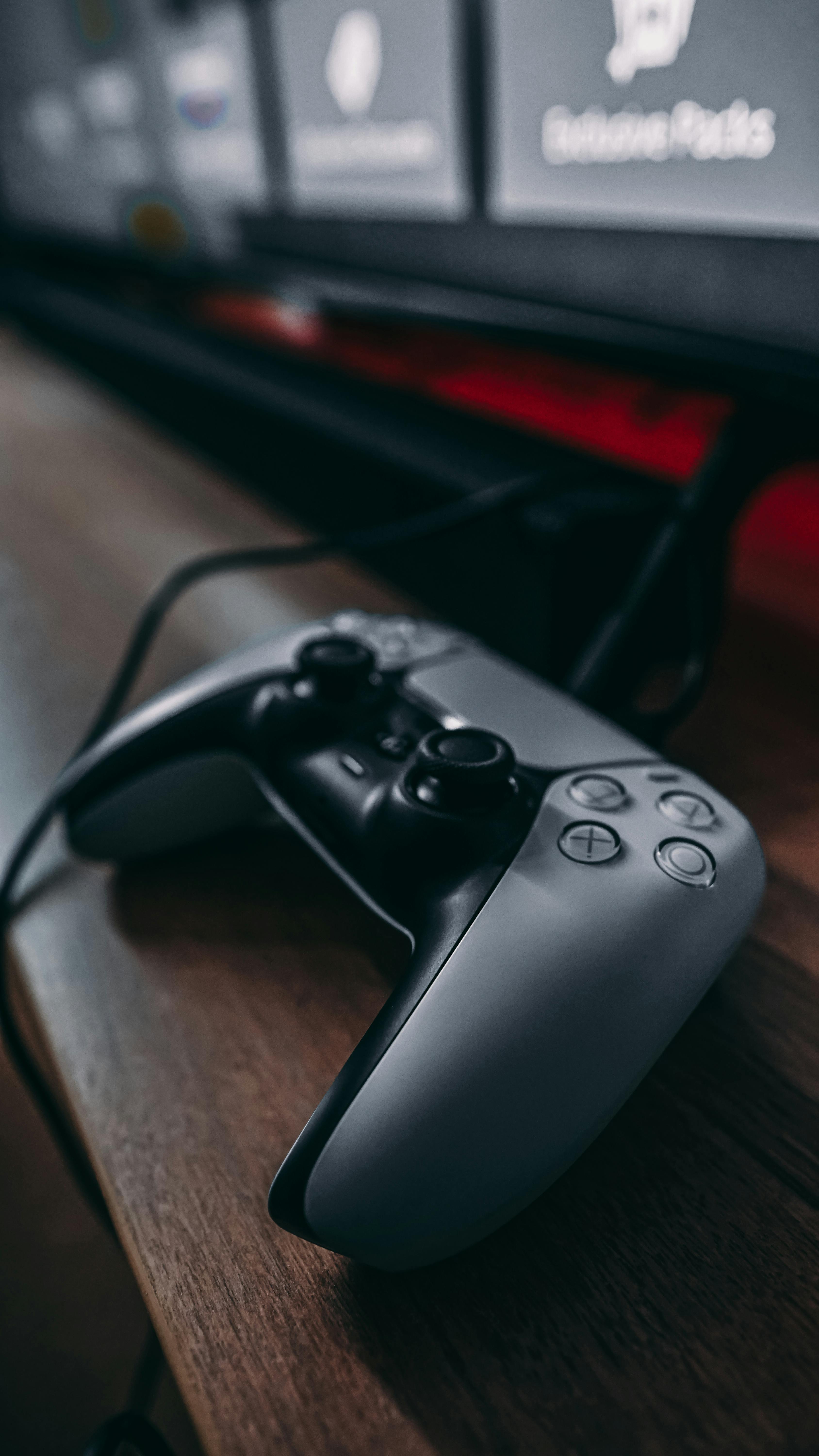 Game Controller in Close Up Shot · Free Stock Photo