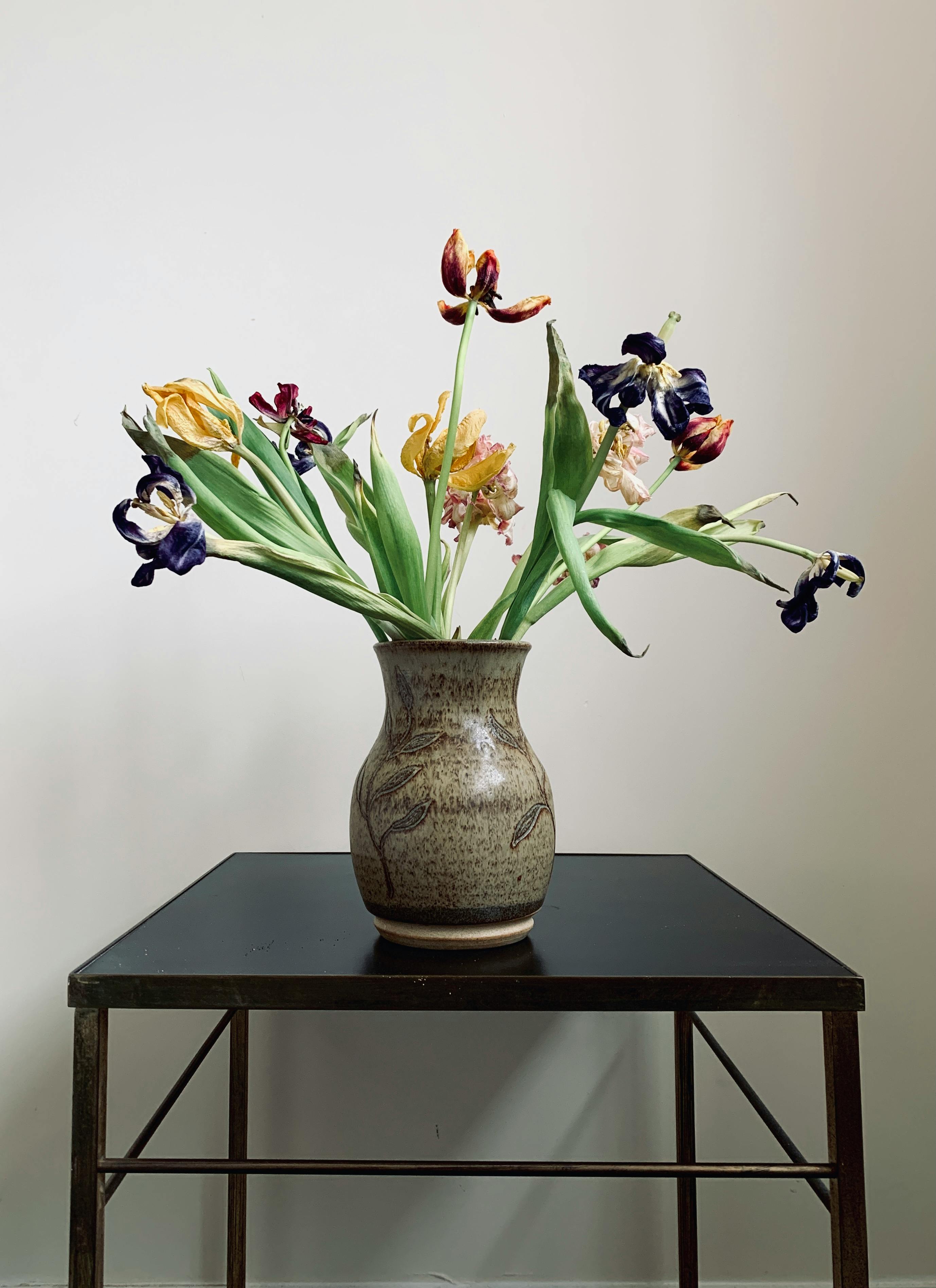 Flowers in a Ceramic Vase · Free Stock Photo