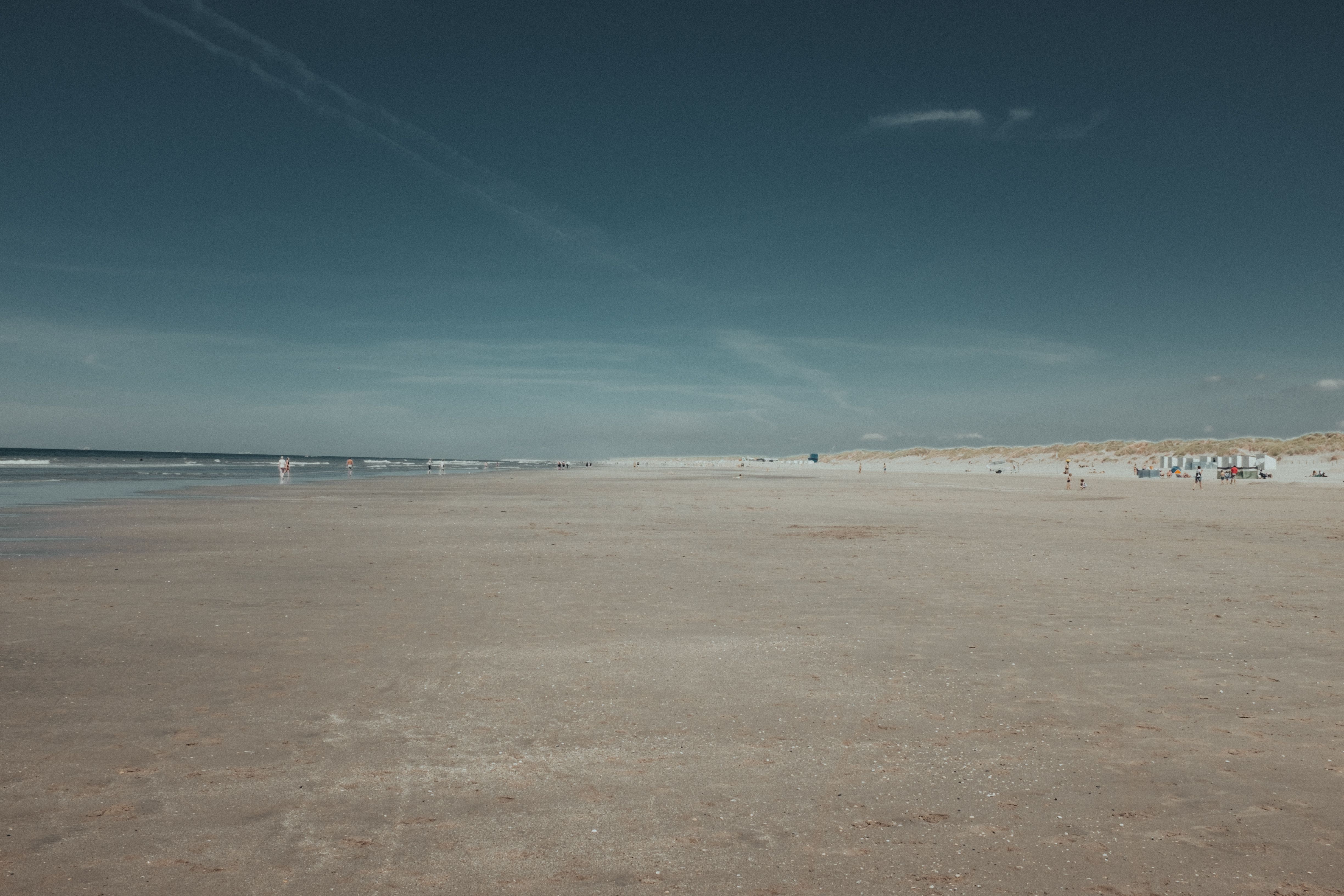 A Beach Under the Dark Sky · Free Stock Photo