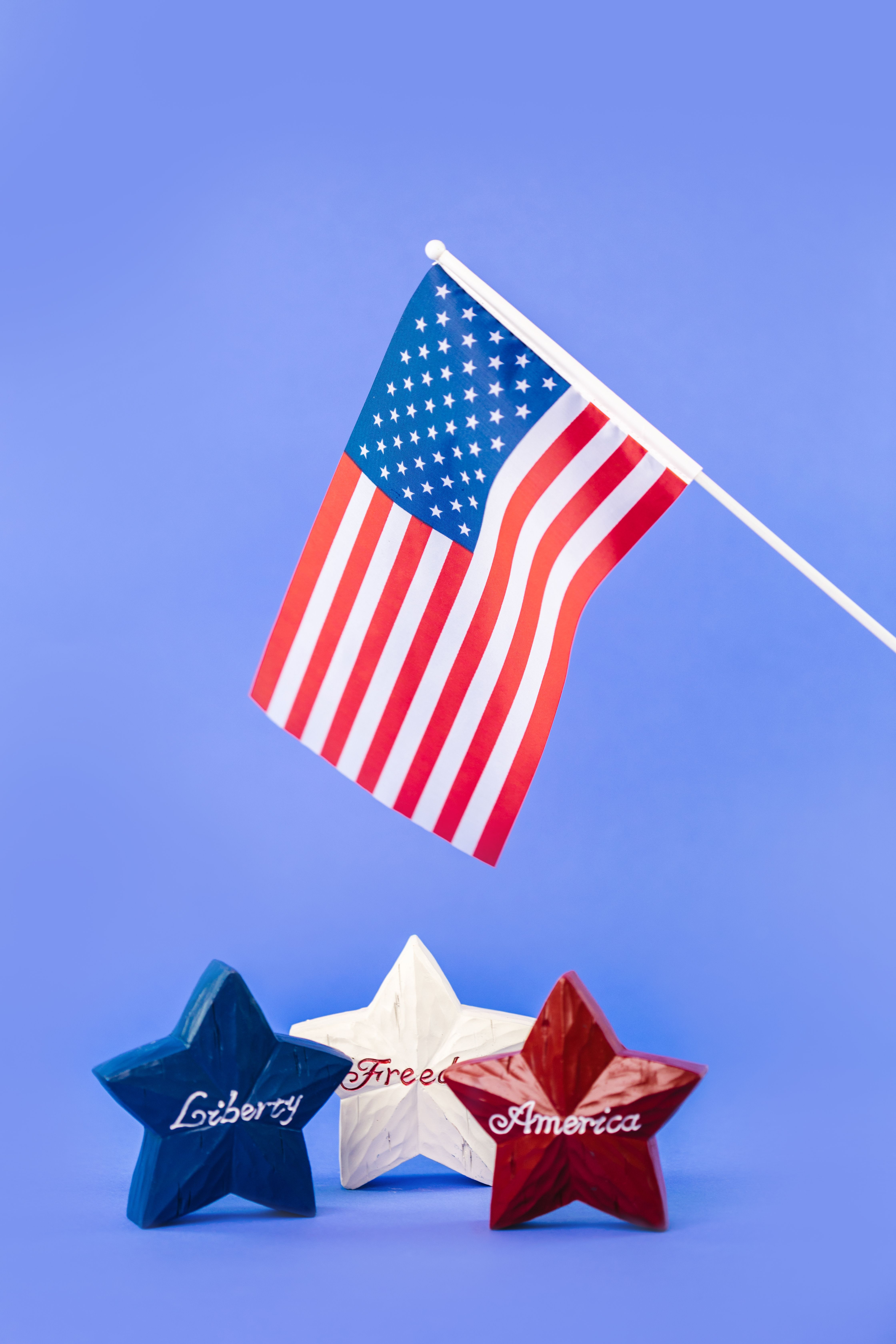 Blue Star-print · Free Stock Photo