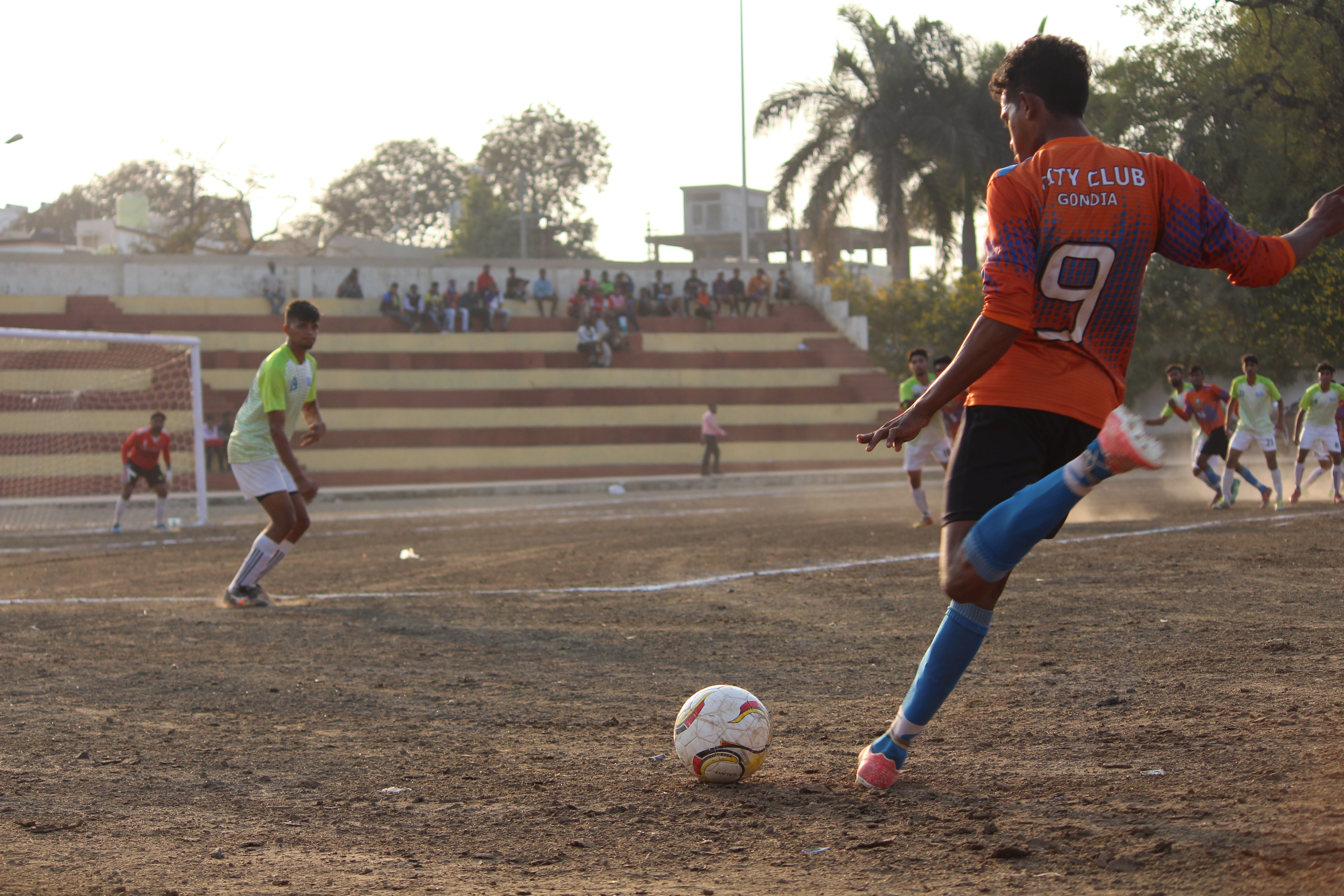 Free stock photo of football game, india, soccer players