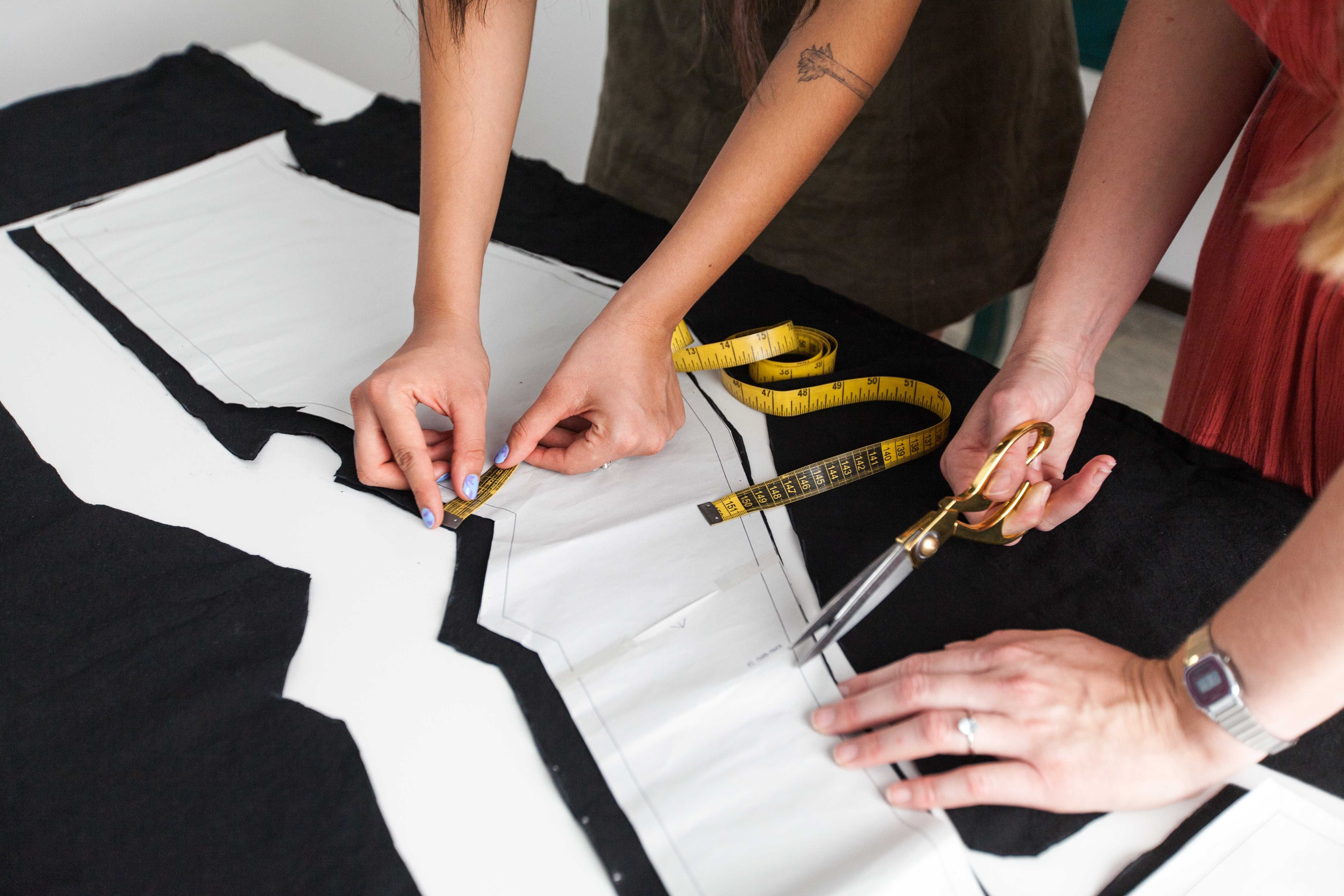 A Person Holding a Fabric · Free Stock Photo