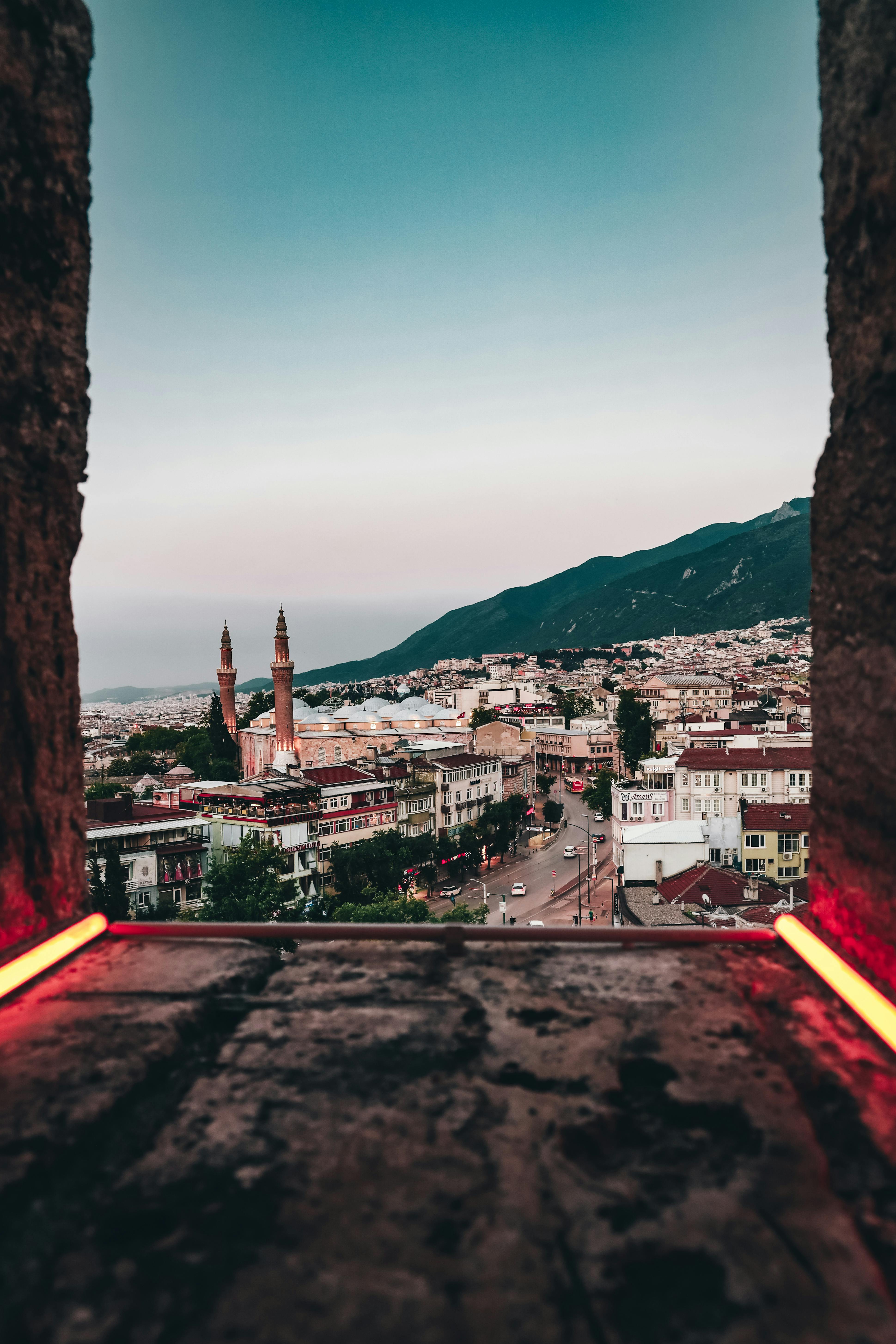 Cityscape of ancient historic part of city near sea · Free Stock Photo