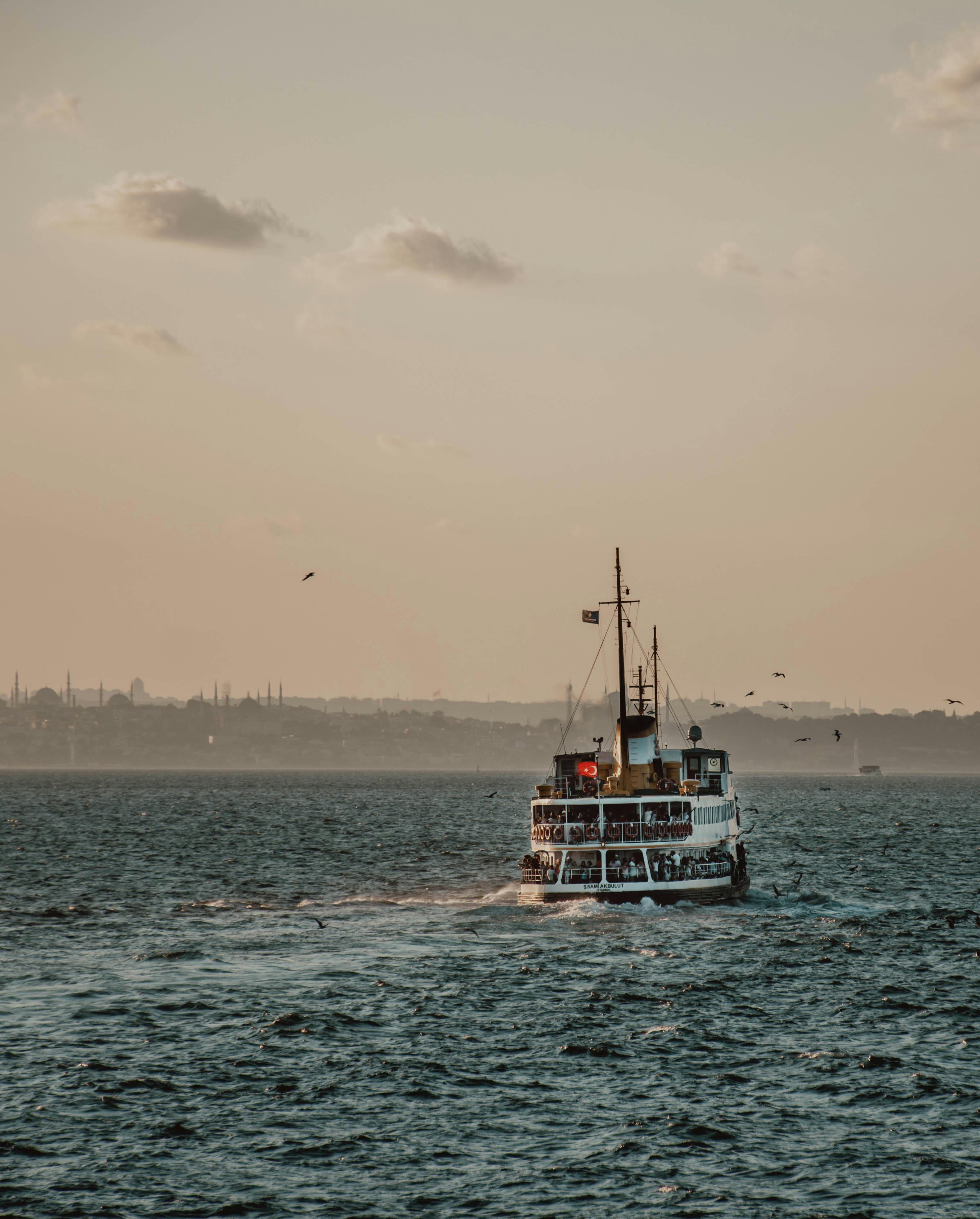 Ferries on the Sea · Free Stock Photo