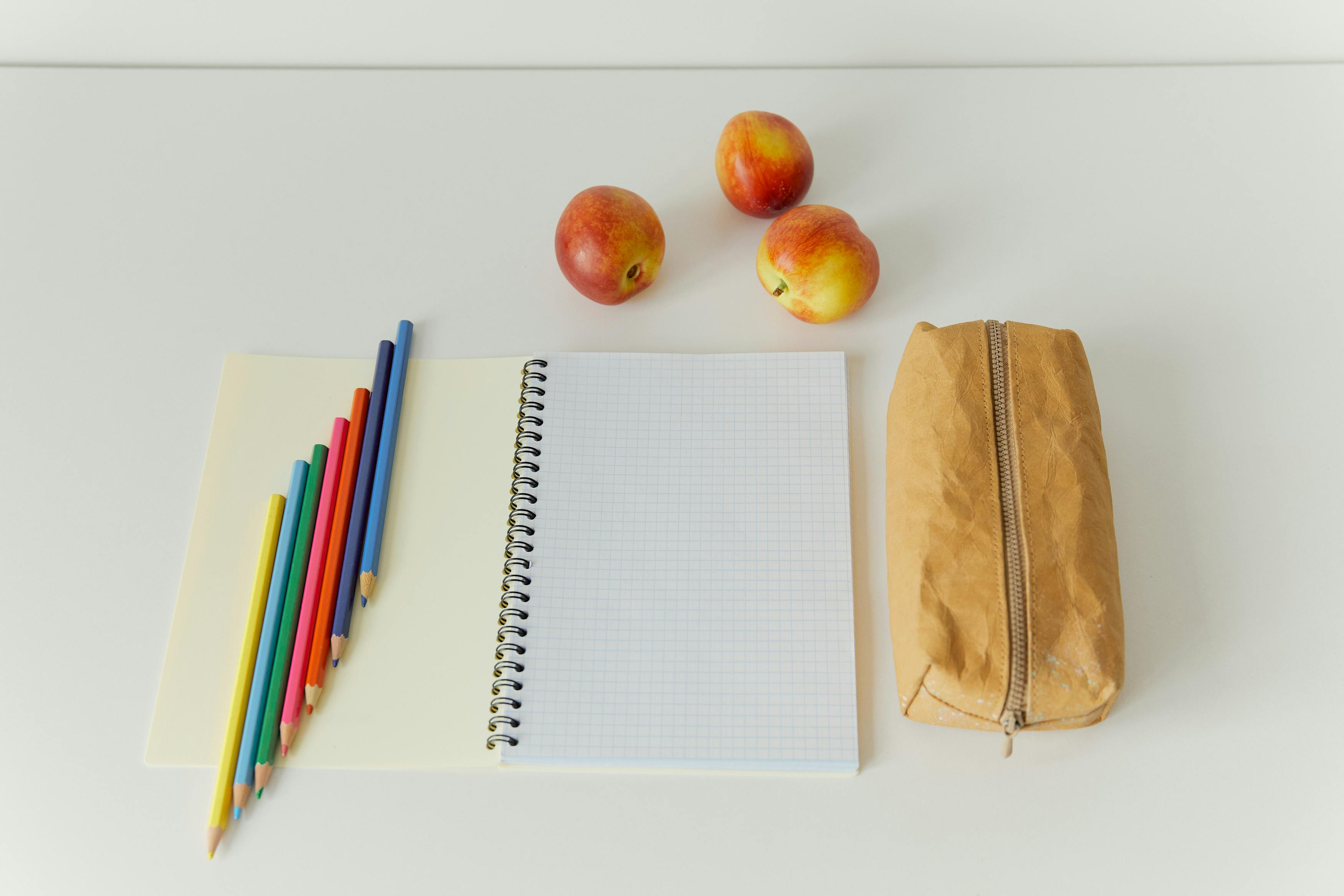 Notebook on the Table · Free Stock Photo