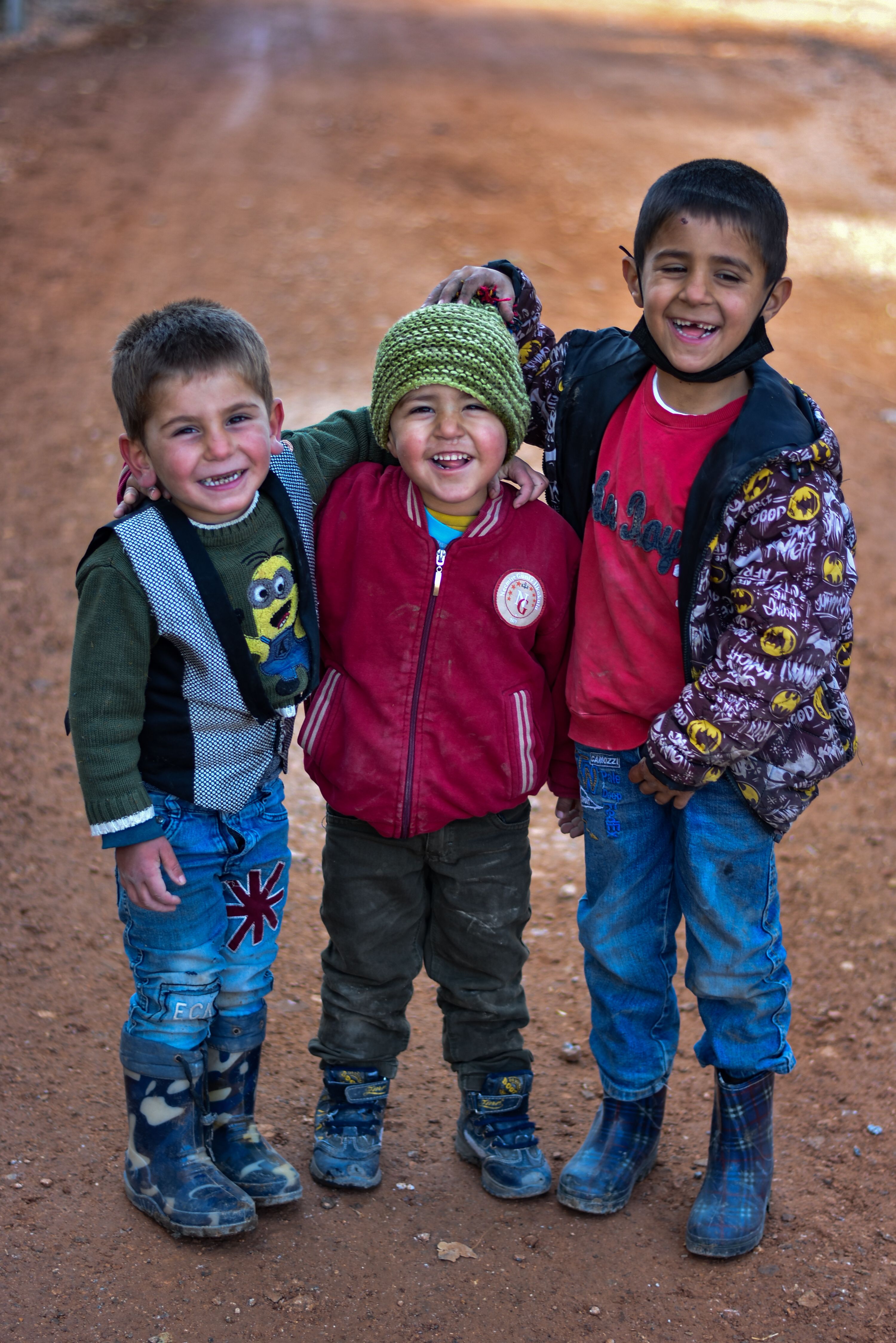 Happy Kids Wearing Jackets · Free Stock Photo