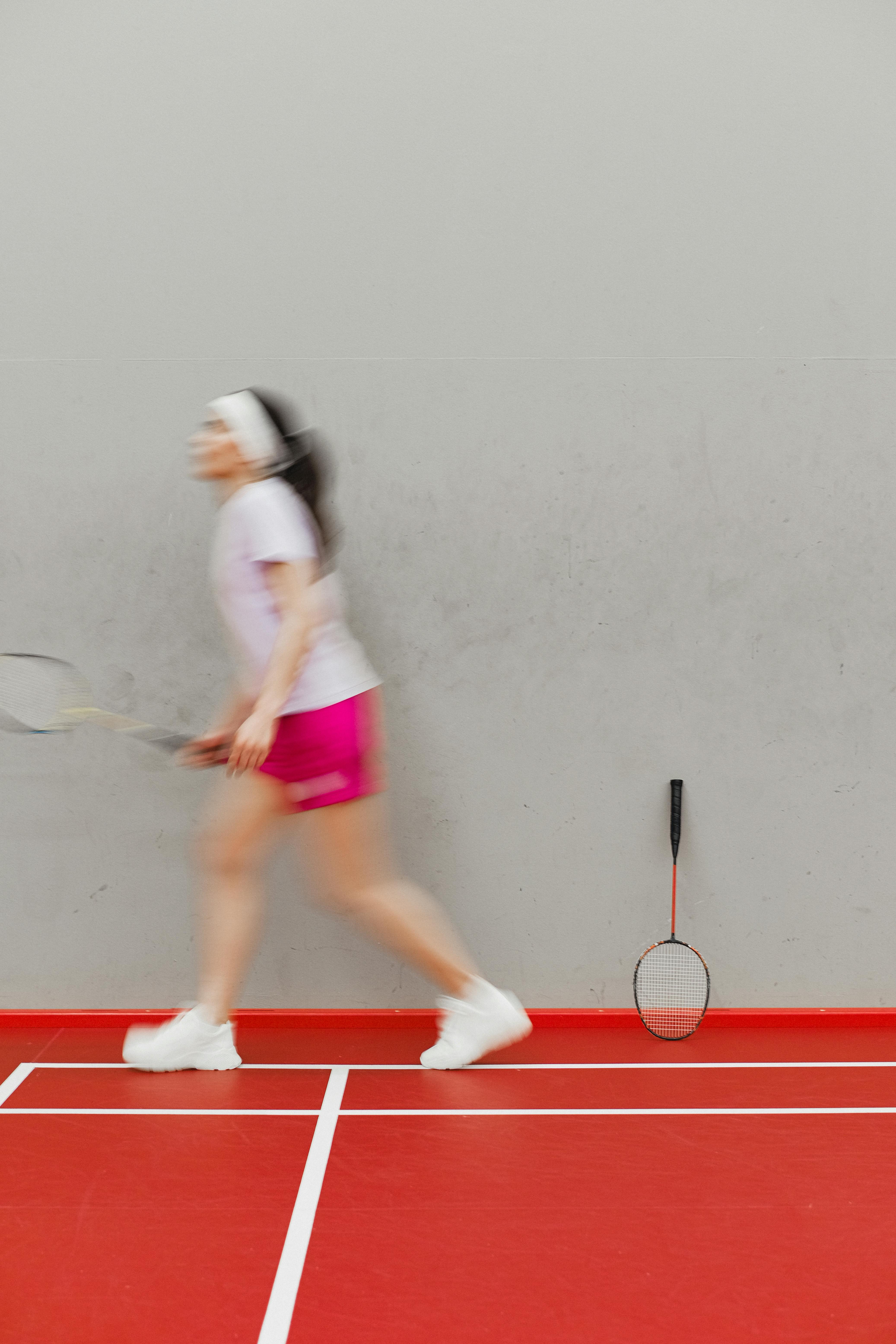 Girl Playing Badminton · Free Stock Photo