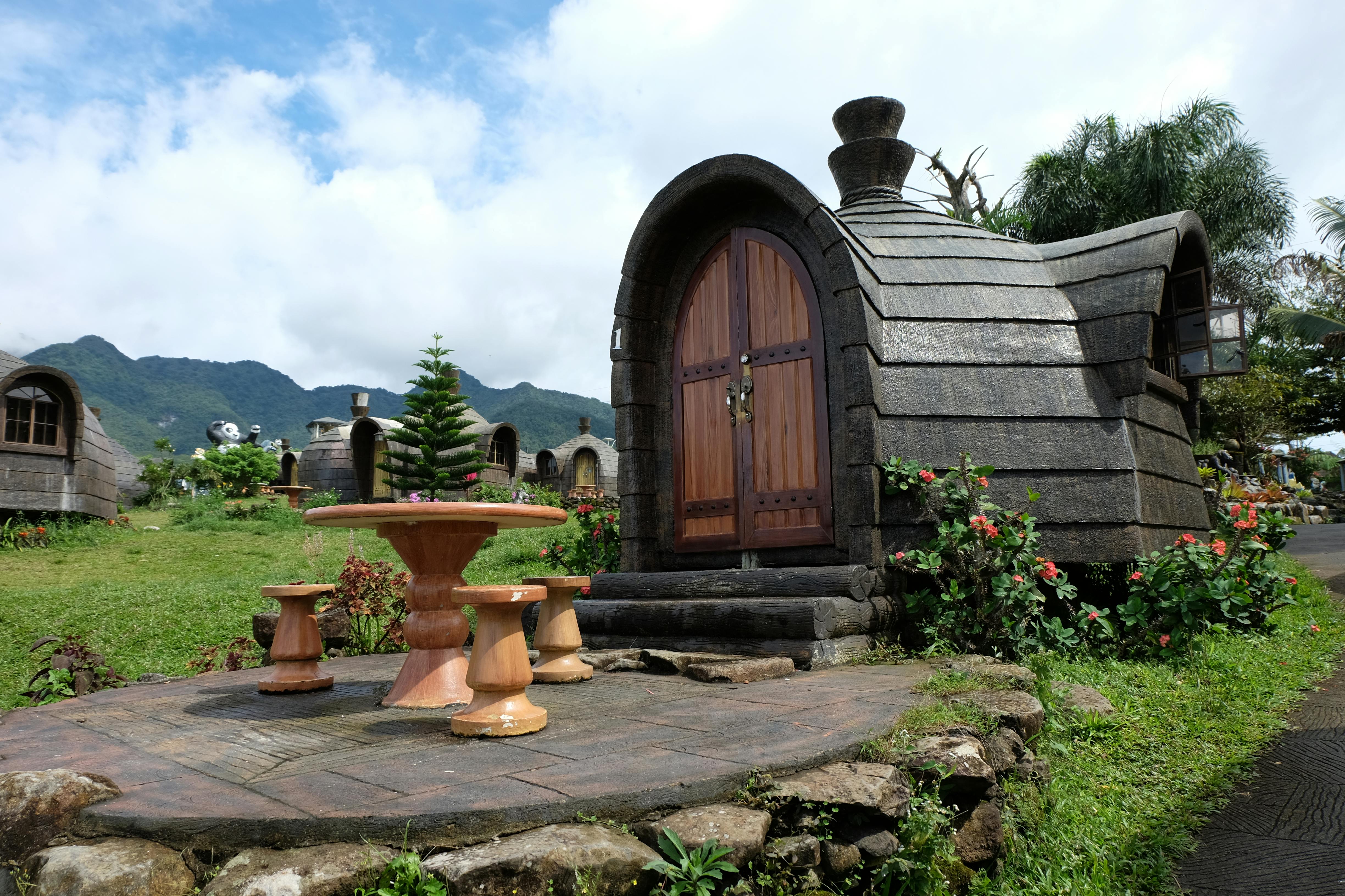 Wooden Cottages in Tourist Resort · Free Stock Photo