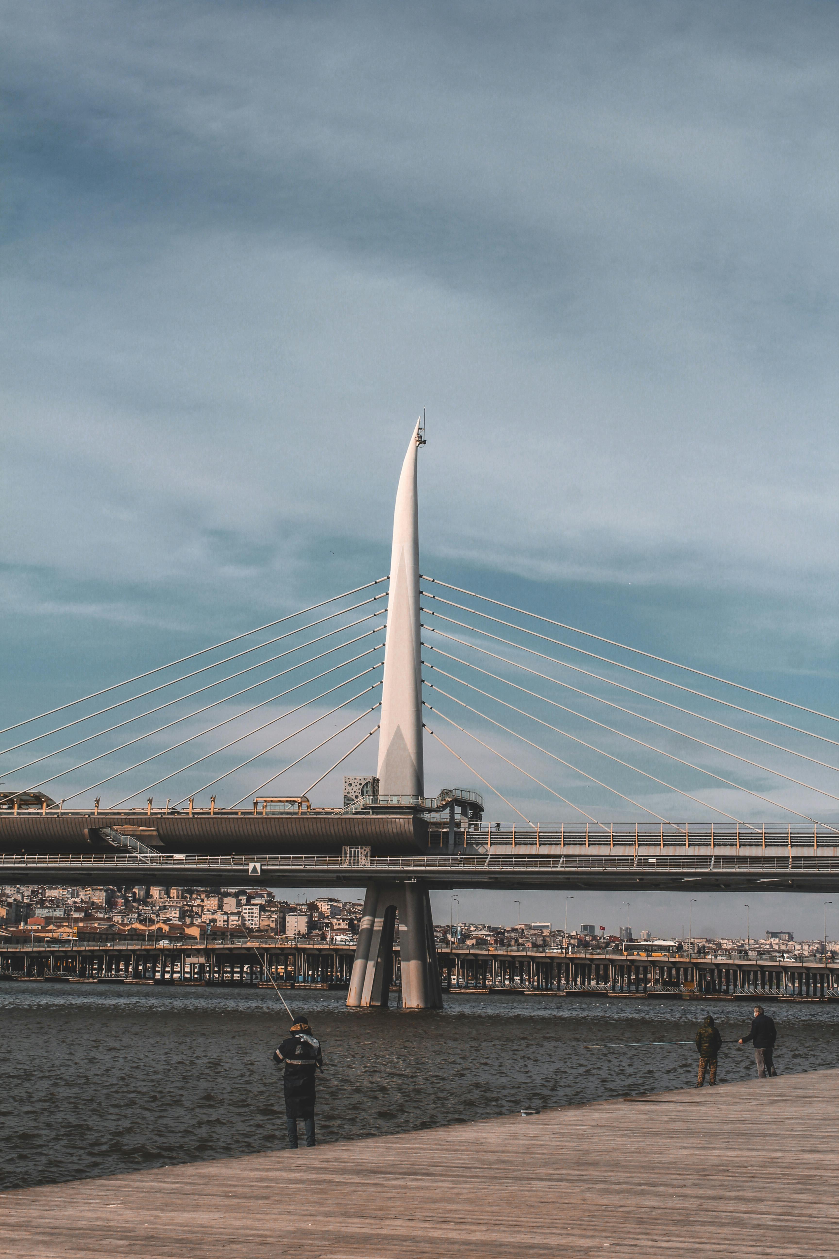 The Golden Horn Metro Bridge in Turkey · Free Stock Photo