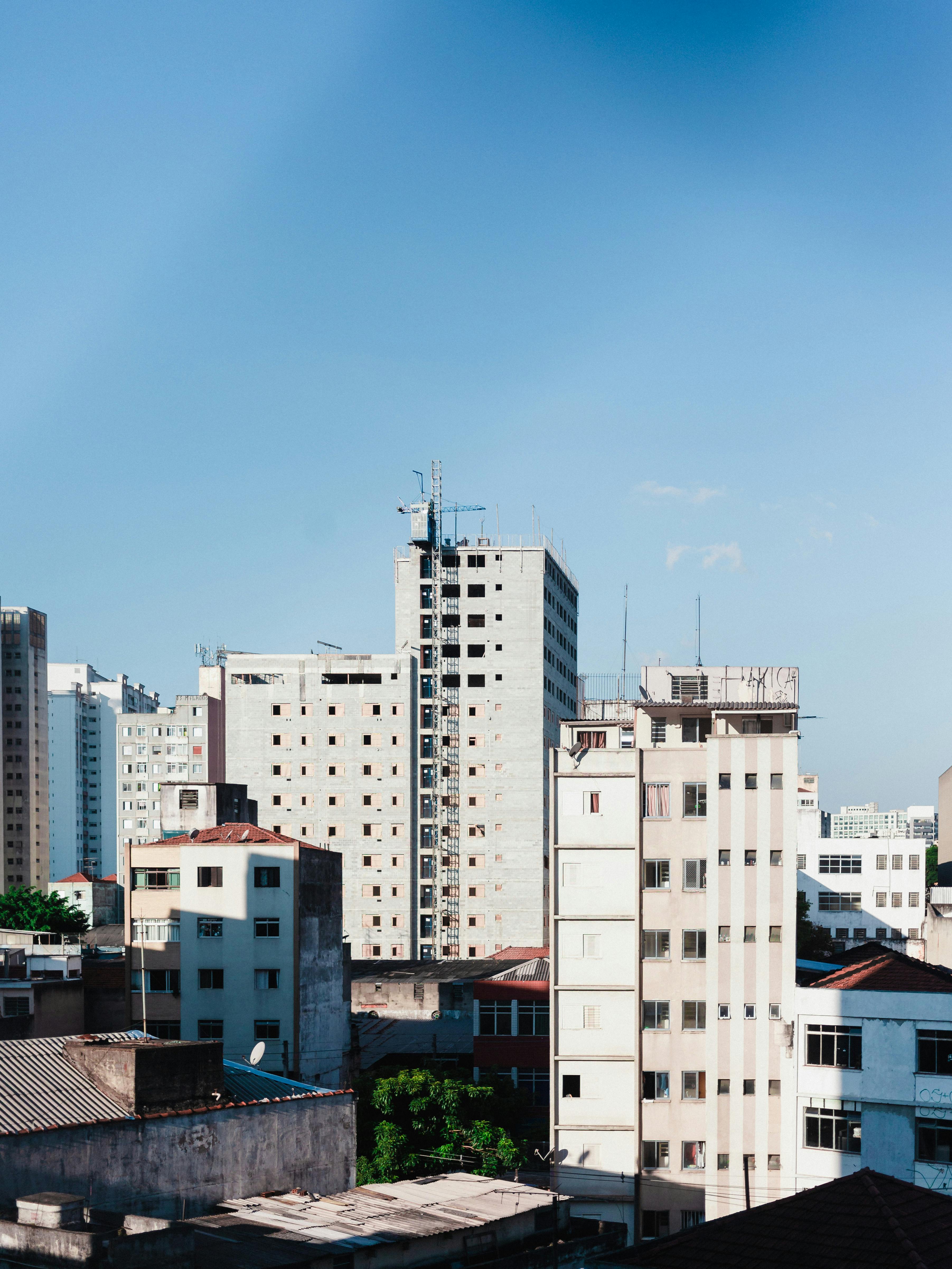 Contemporary Downtown Apartment Buildings · Free Stock Photo