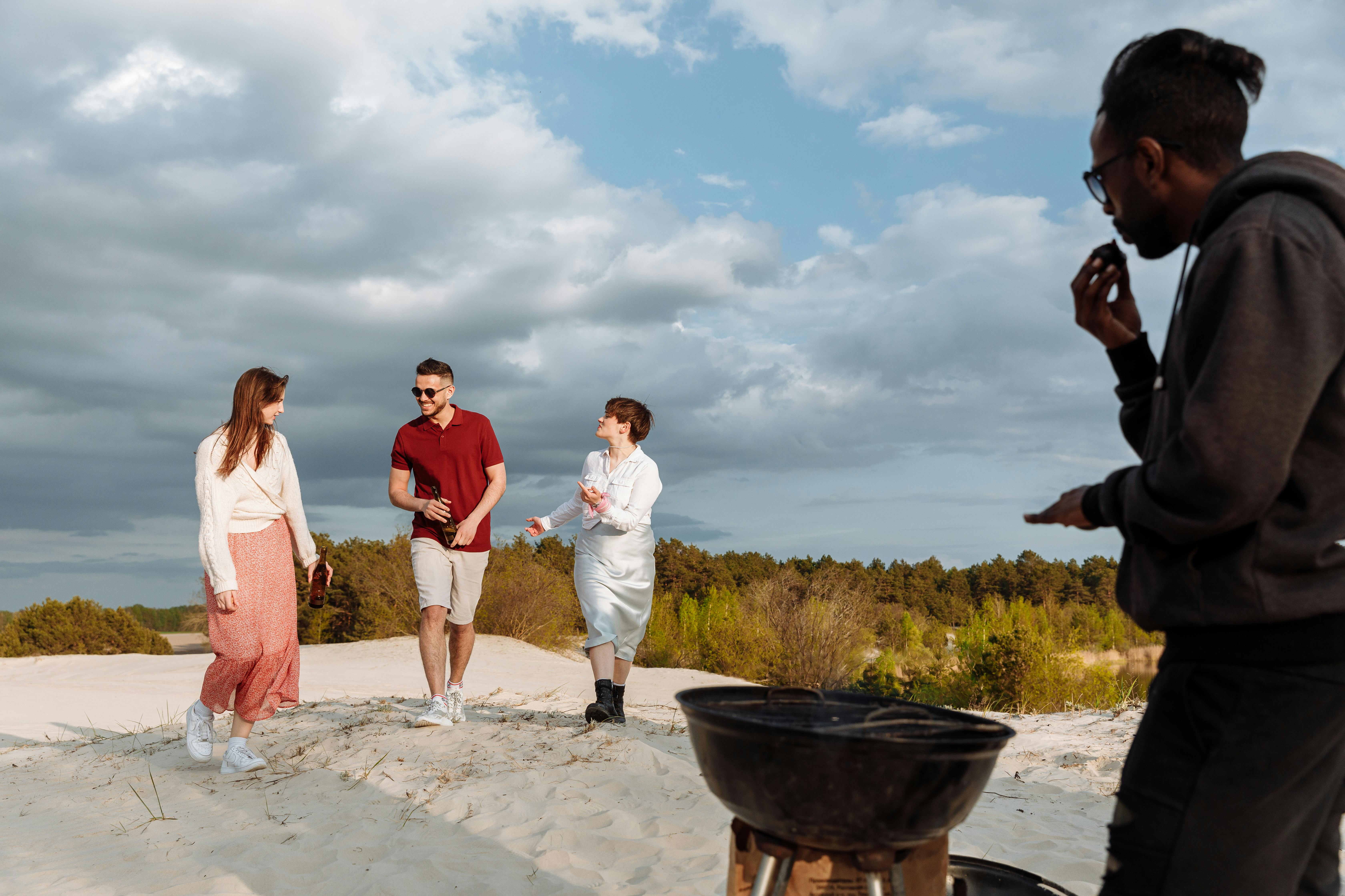 People At A Rooftop · Free Stock Photo