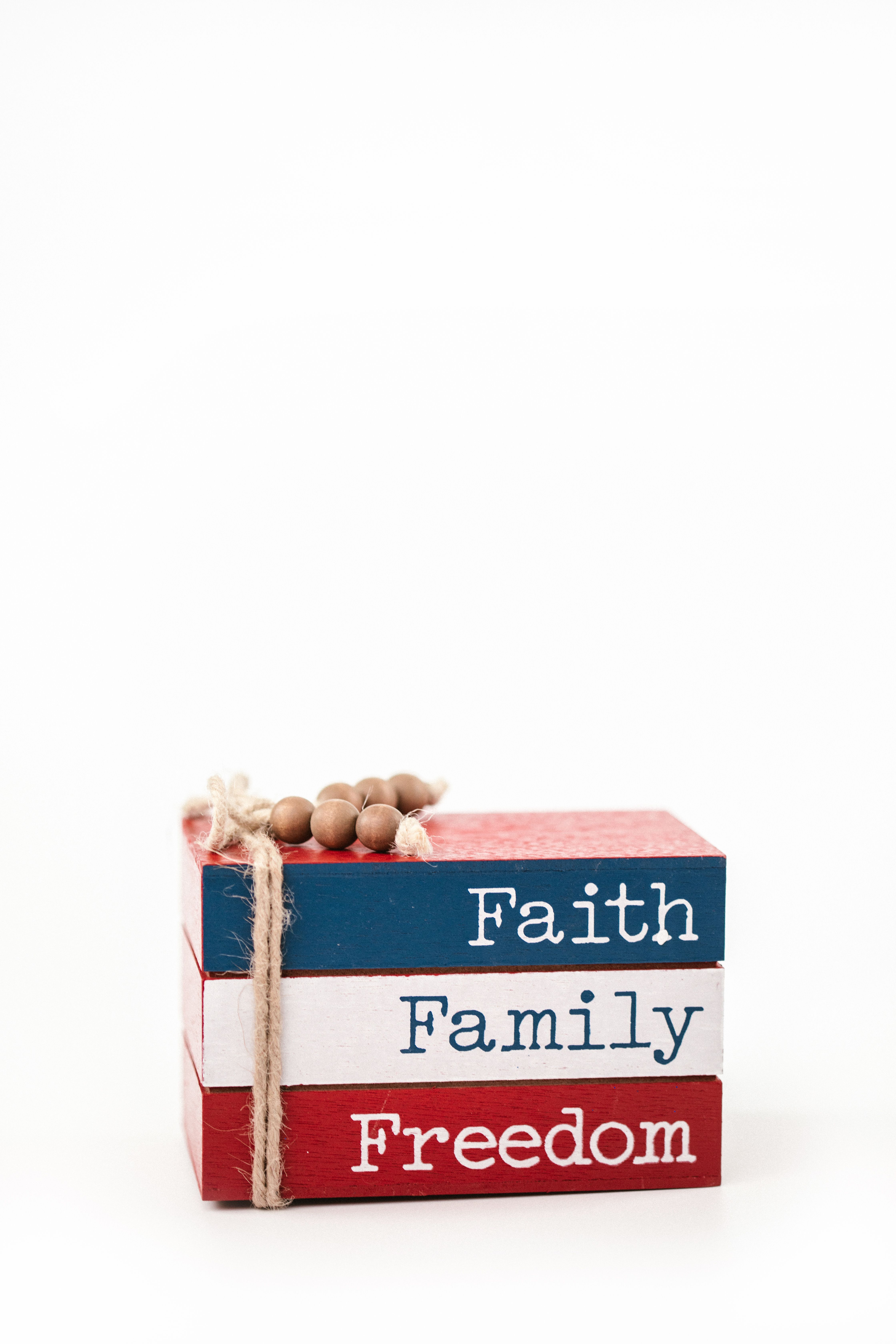 Red, Blue and White Labeled-Box · Free Stock Photo