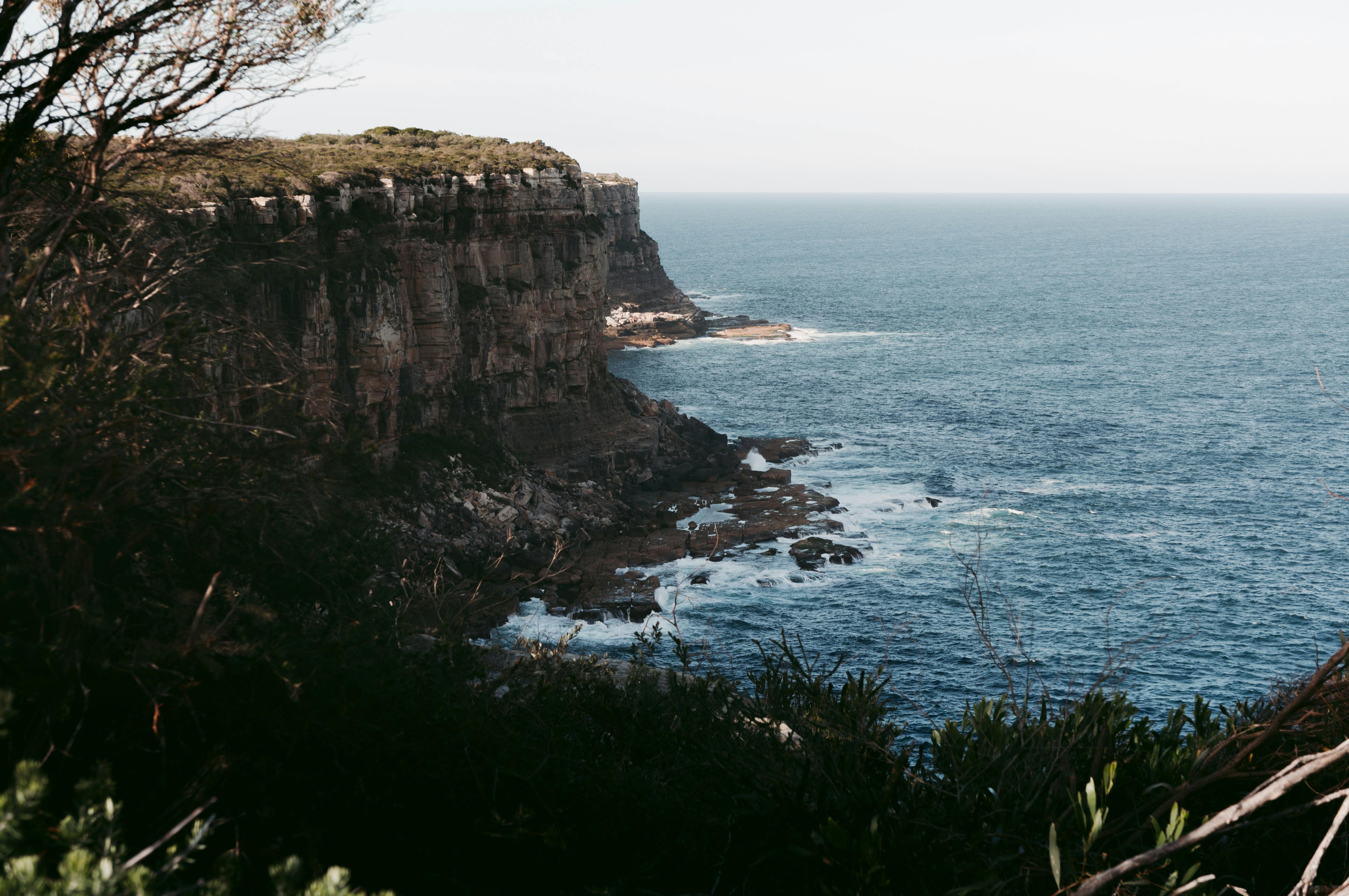 Cliffs Along the Seashore · Free Stock Photo