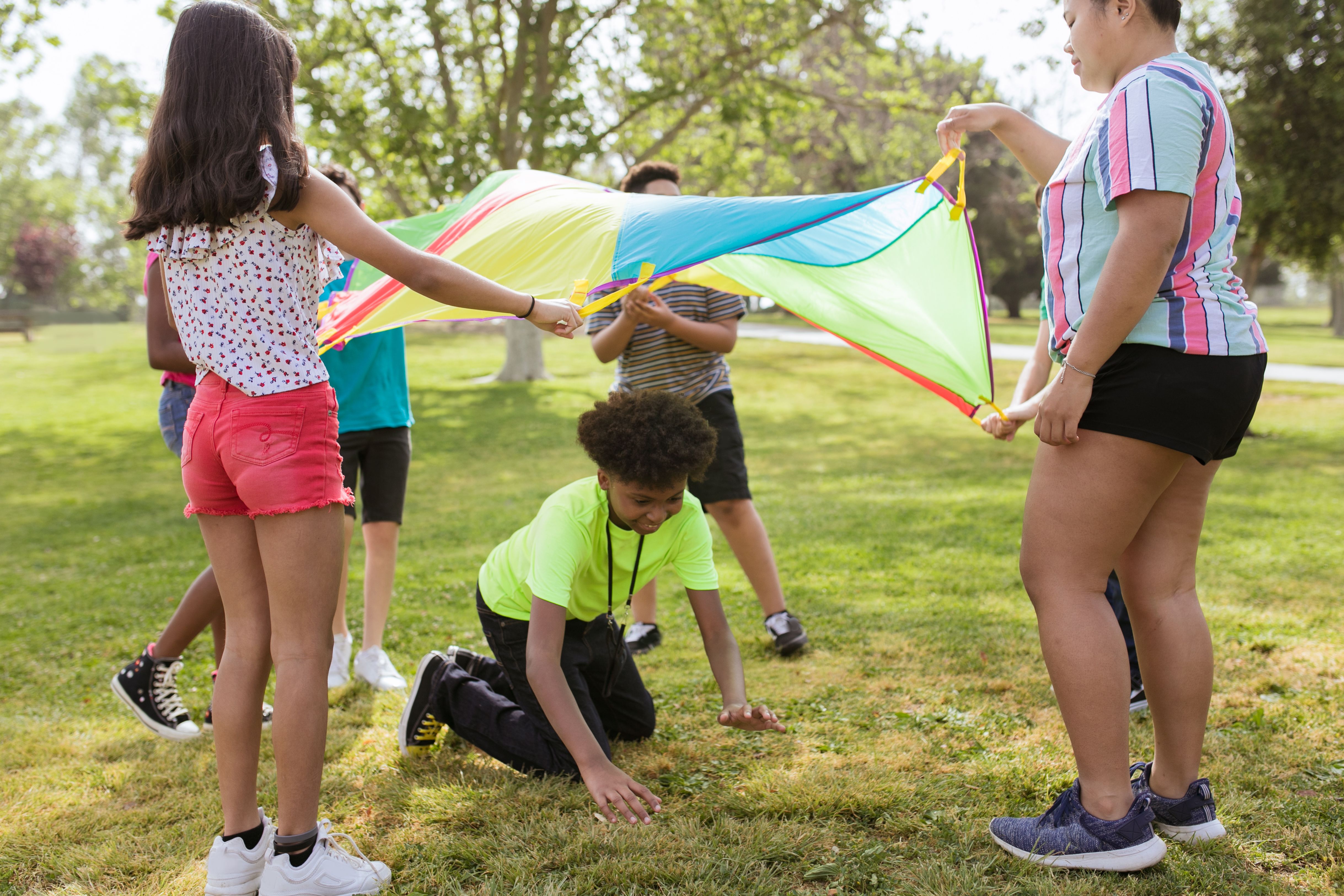 Children Playing at a Park · Free Stock Photo