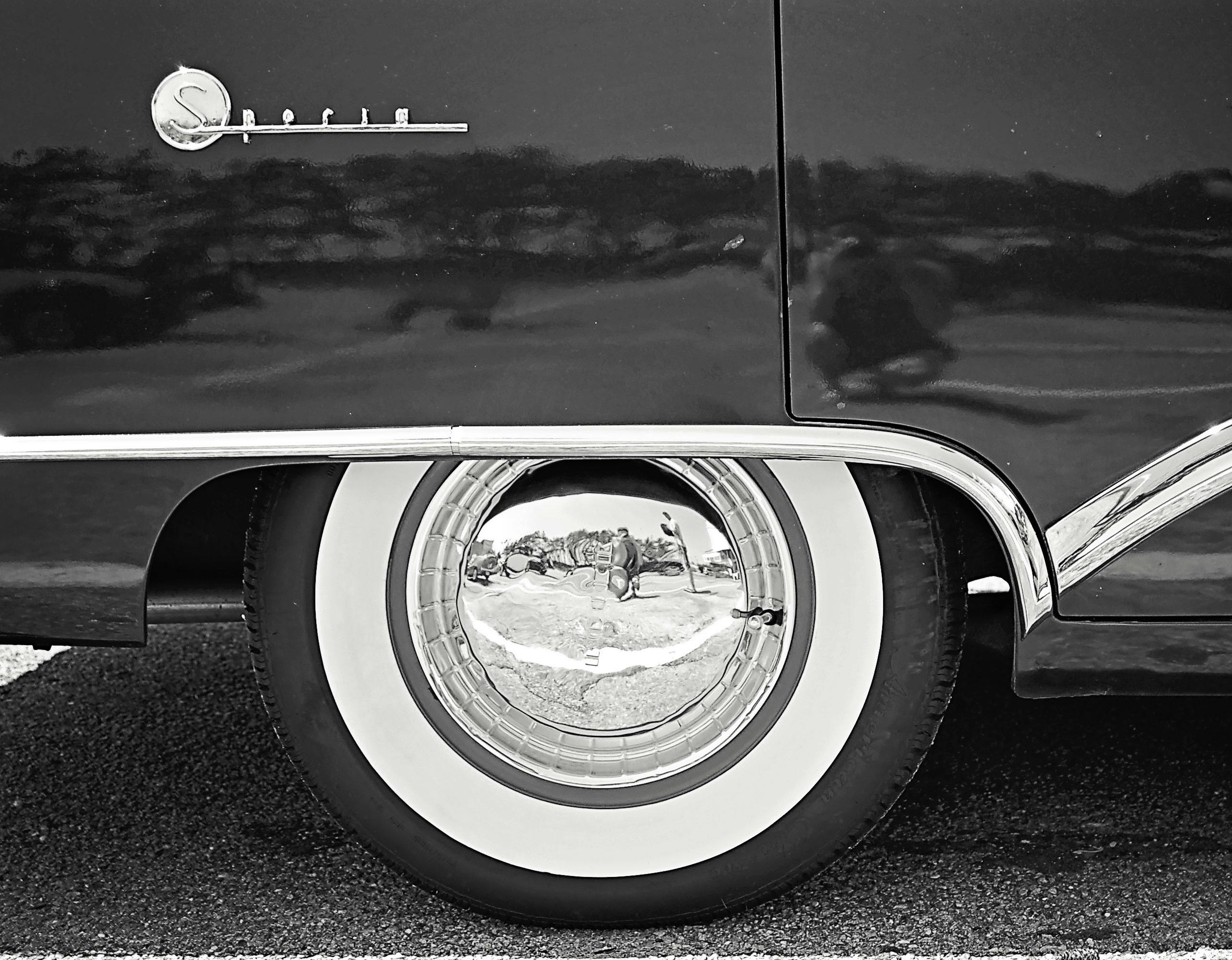 Black and White Car Wheel · Free Stock Photo
