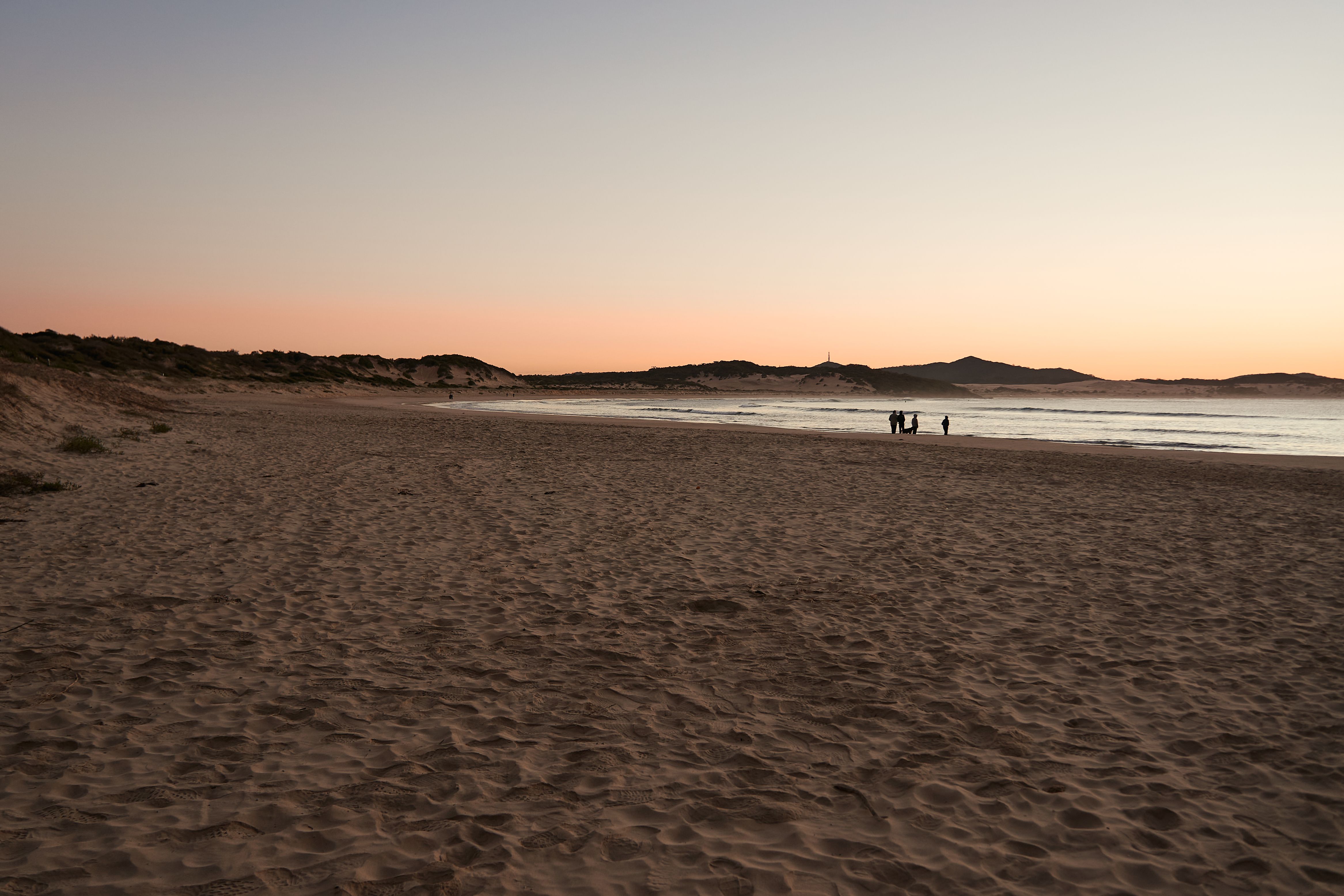 Scenery of a Beach during Dusk · Free Stock Photo