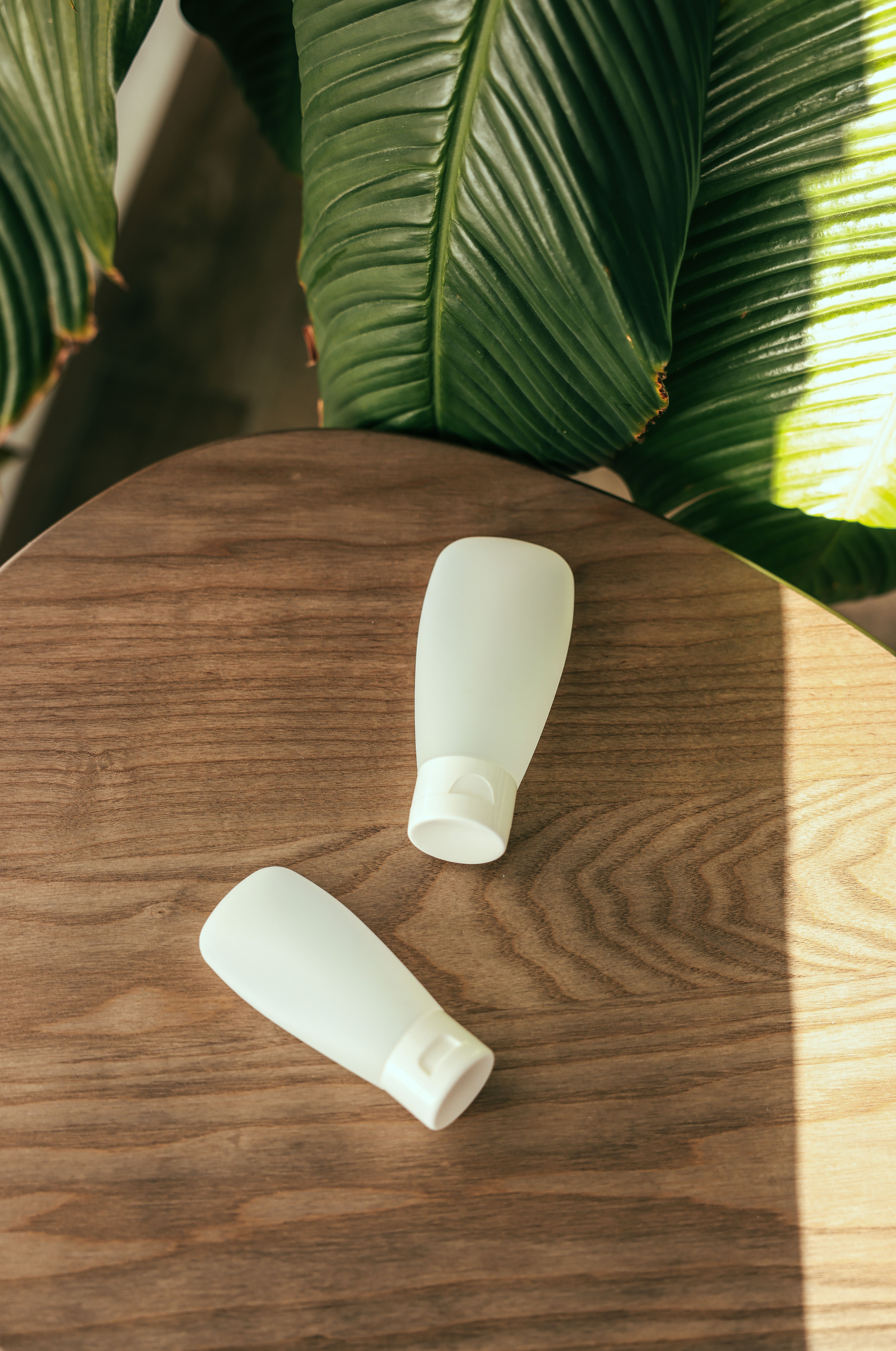 A Plastic Containers on a Wooden Table · Free Stock Photo