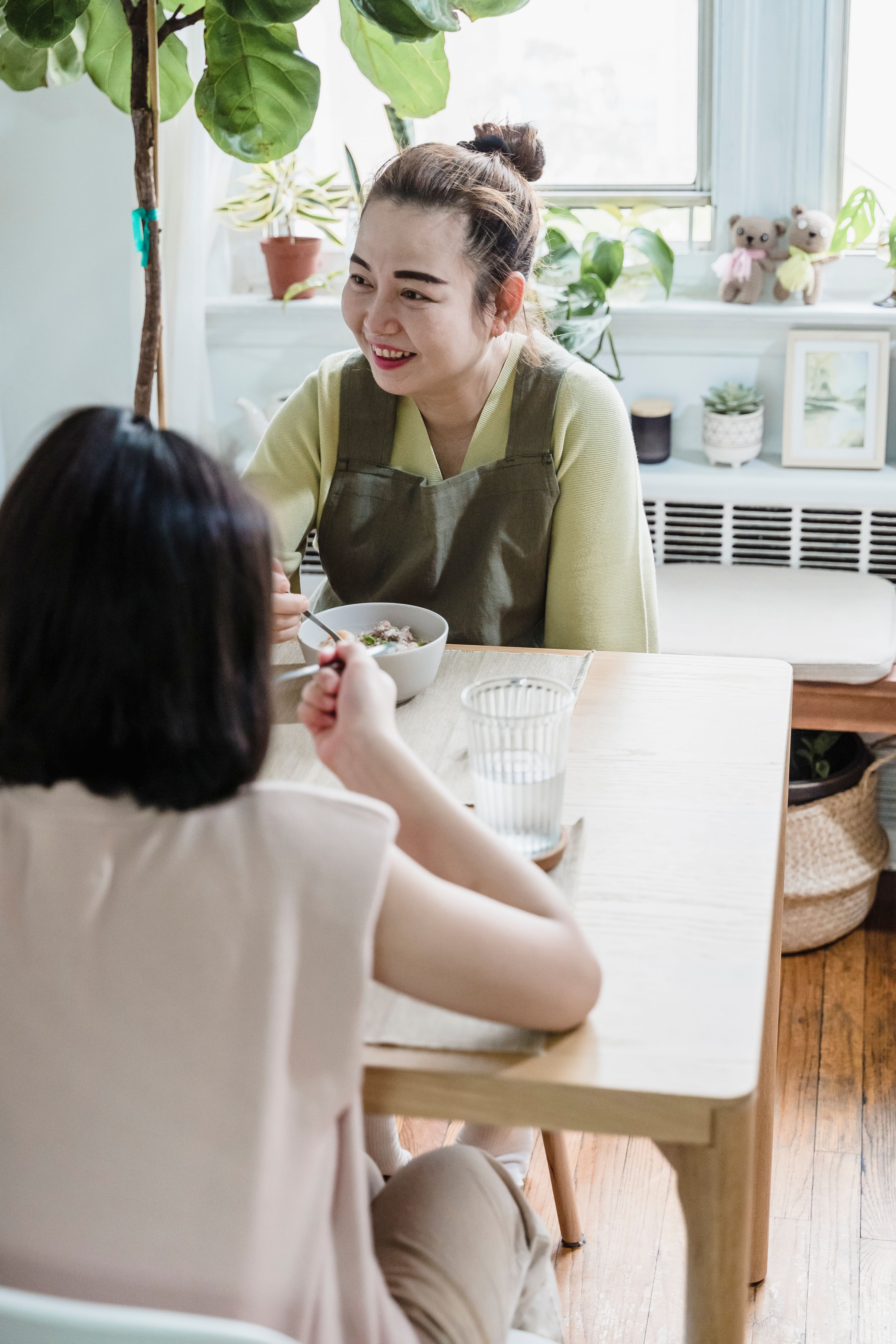 A Two Women Having Dinner Together · Free Stock Photo
