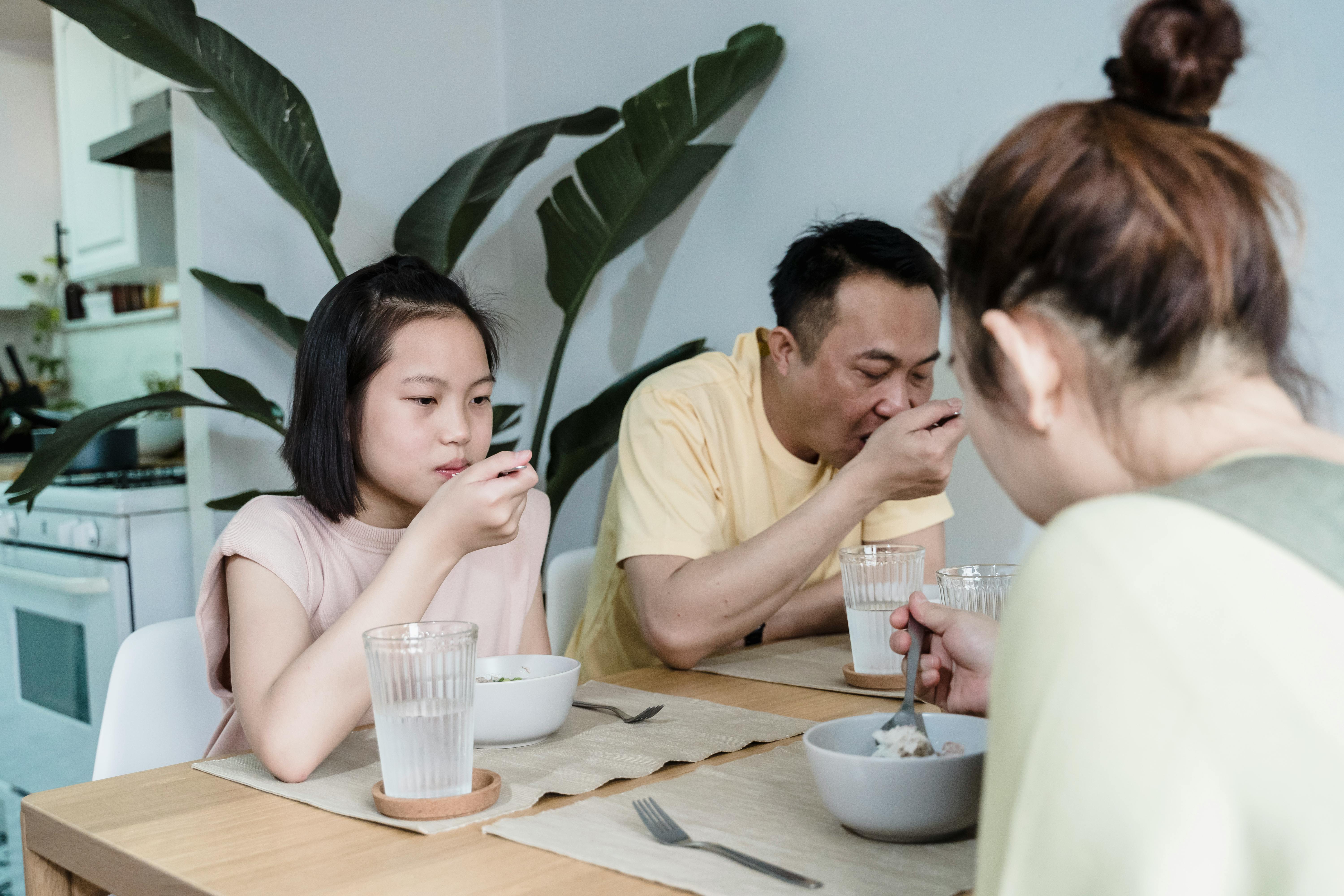 Family Eating Breakfast Together · Free Stock Photo