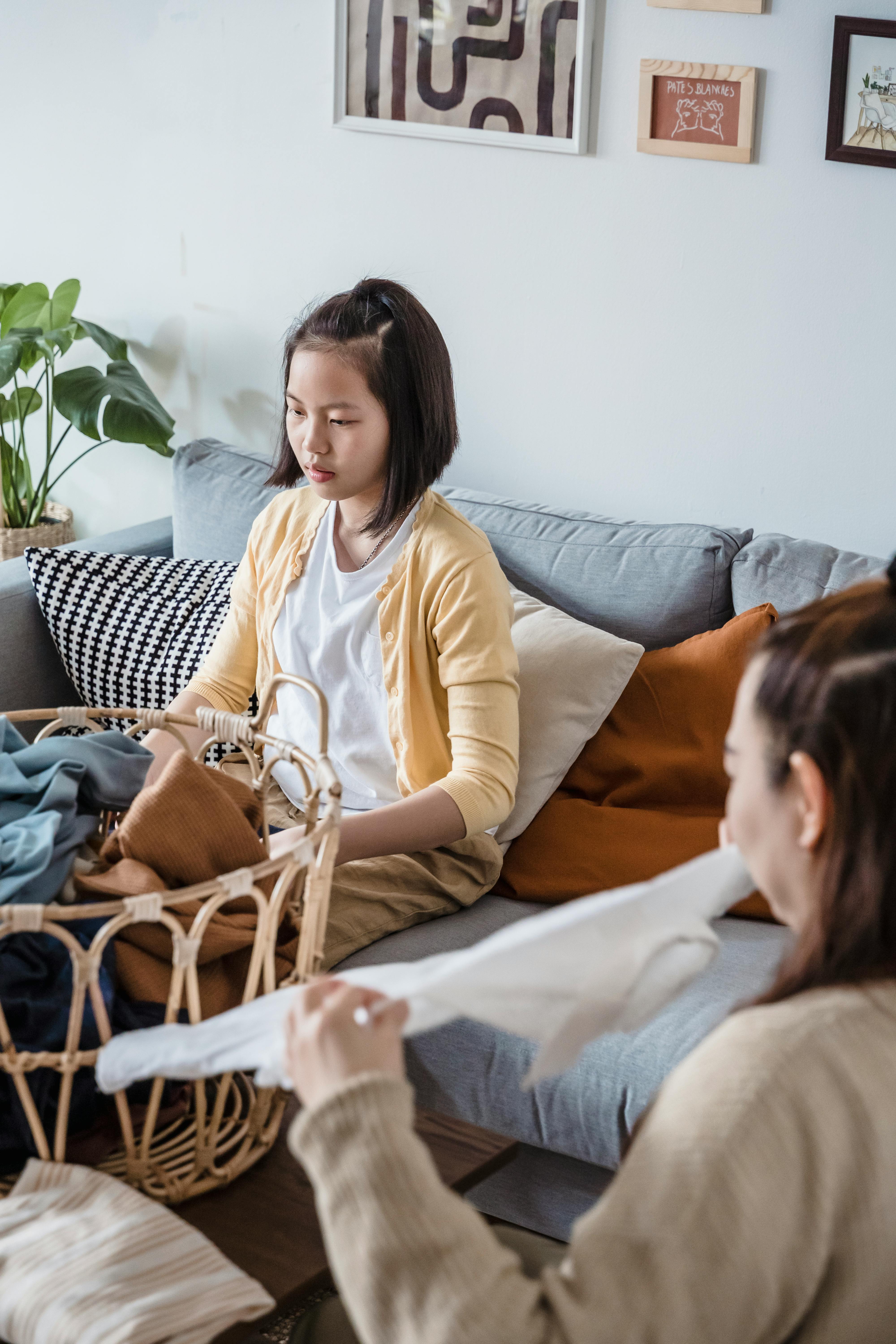 Woman Tripping Over Laundry Basket Photos, Download The BEST Free Woman ...