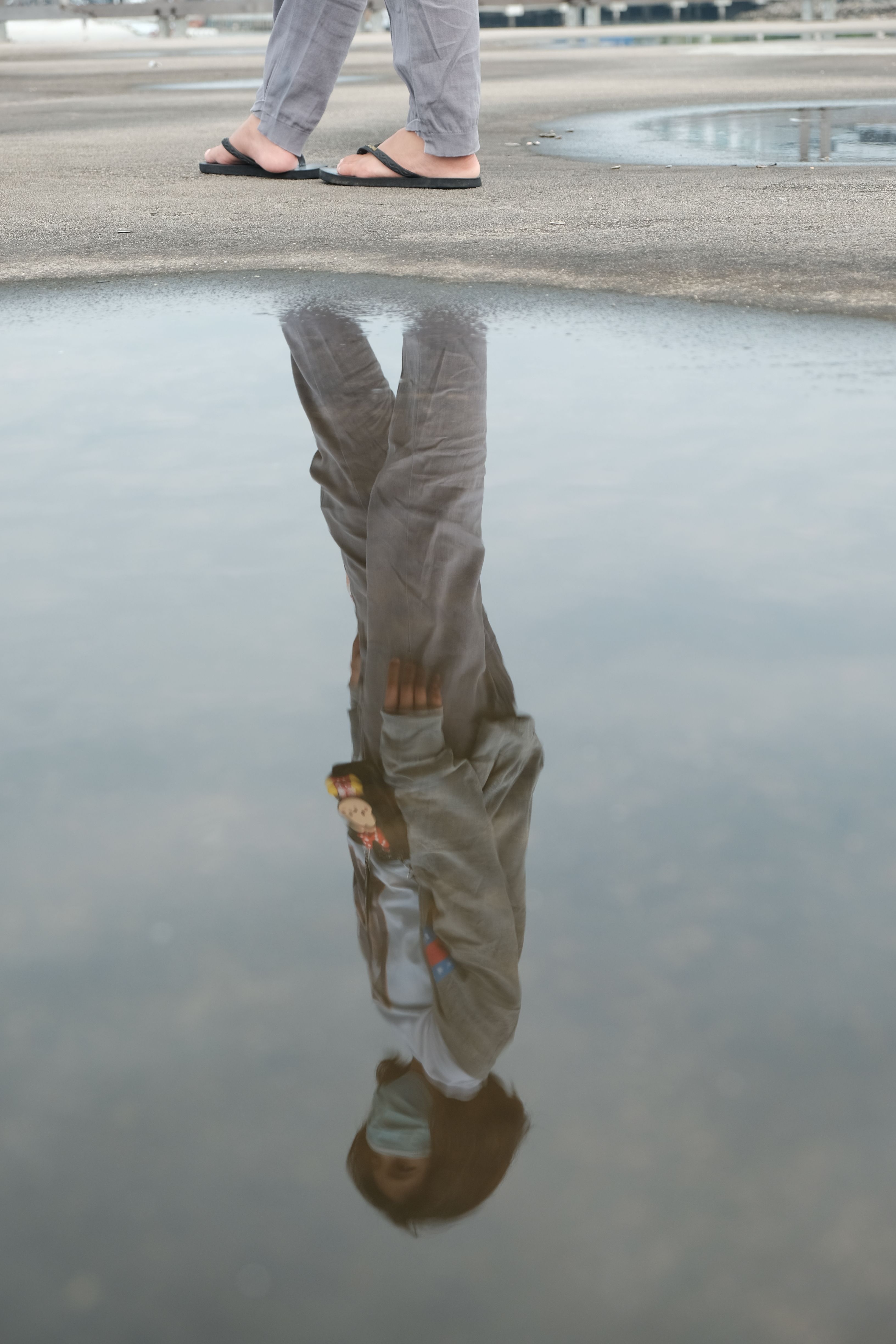 Villagers around Puddle · Free Stock Photo