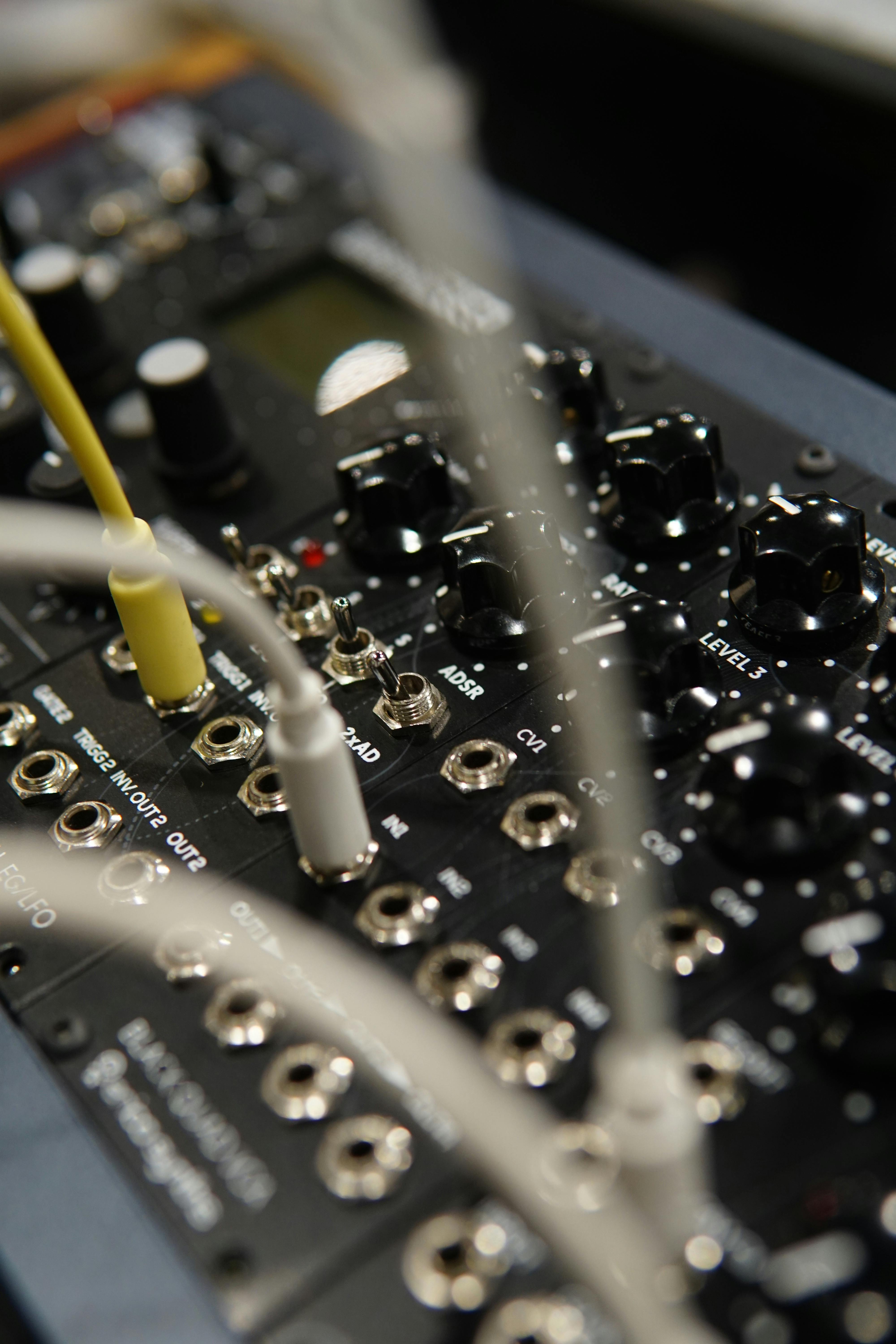Audio Interface Electronic Device on a Desk · Free Stock Photo